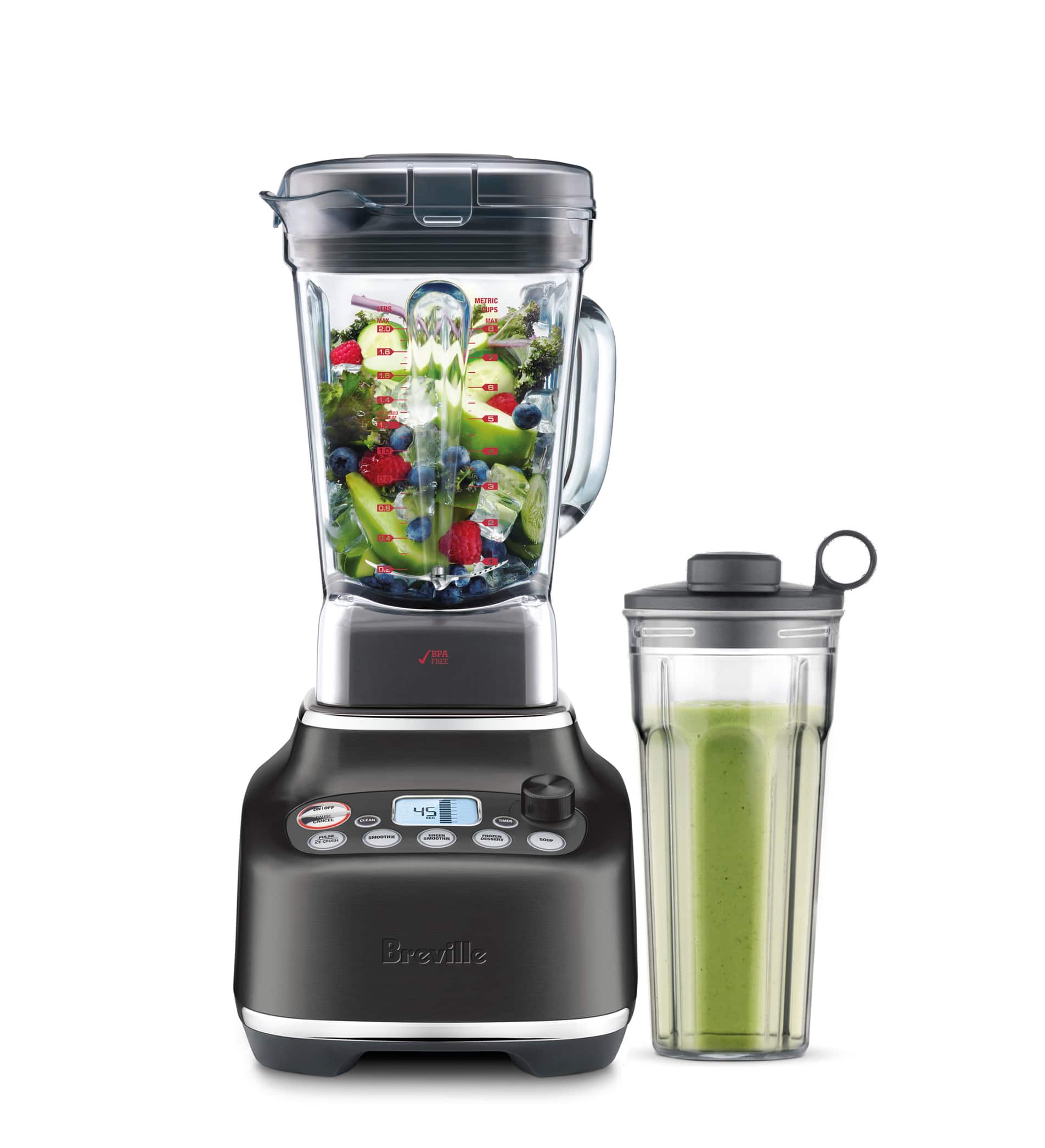 Questions and Answers: Breville the Super Q Blender, Black Stainless ...