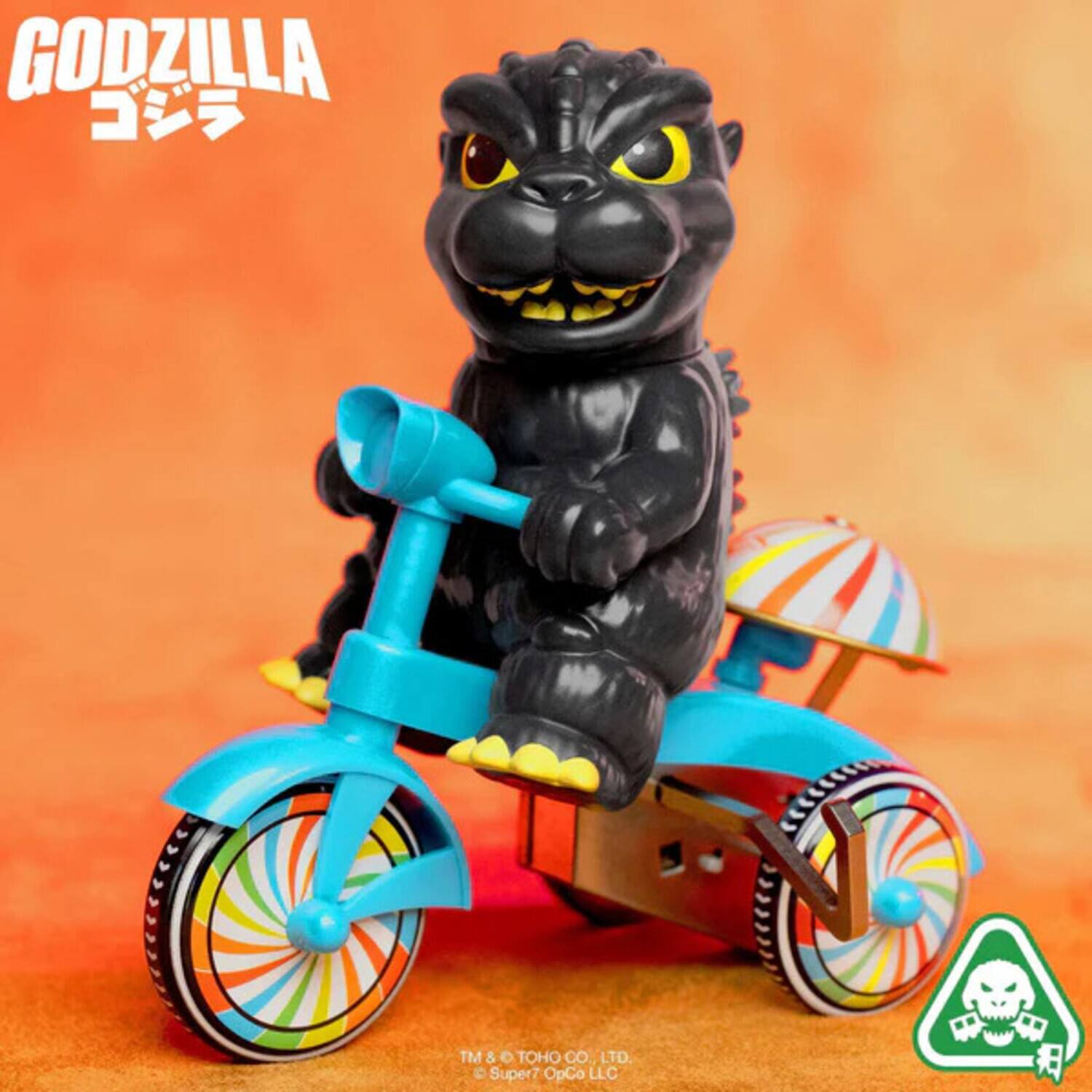 Super7 Toho Super Cycles Godzilla '89 (Blue Trike) COLLECTIBLES ...