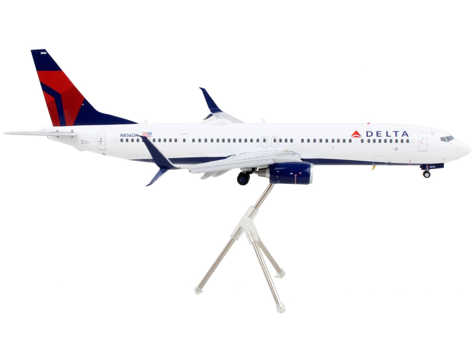 GeminiJets Boeing 737 900ER Commercial Aircraft with Flaps Down Delta ...