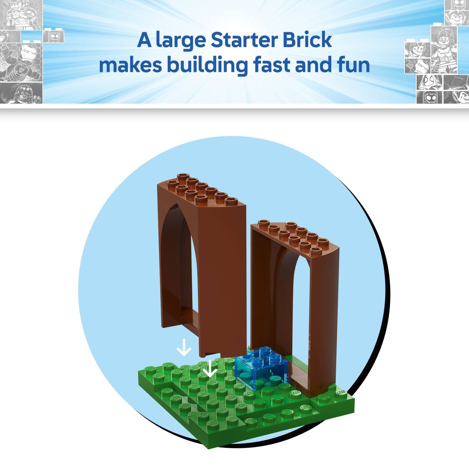 LEGO Marvel Spidey And His Amazing Friends Spidey and Gobby's Raptor ...