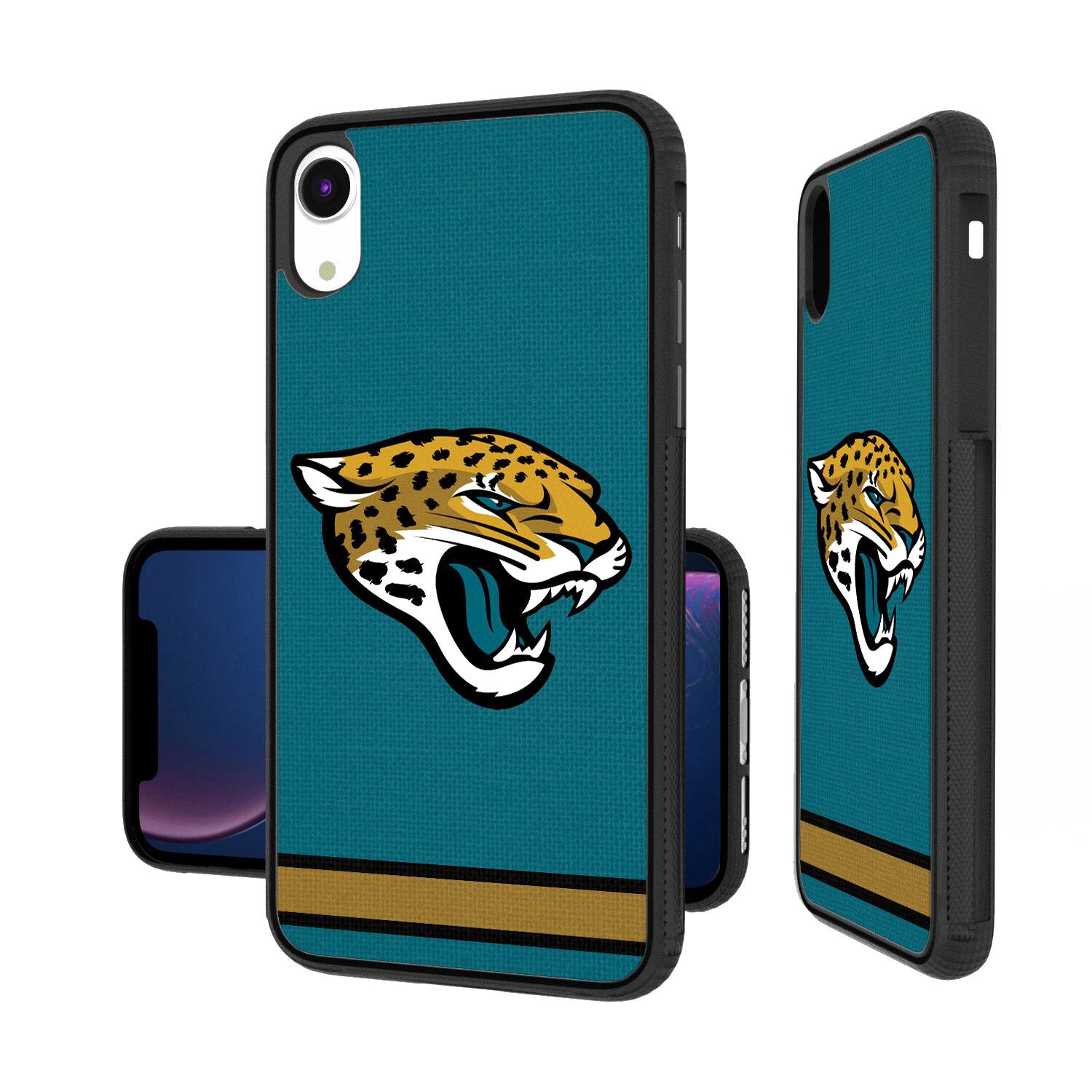 Keyscaper NFL Jacksonville Jaguars iPhone Stripe Design Bump Case ...