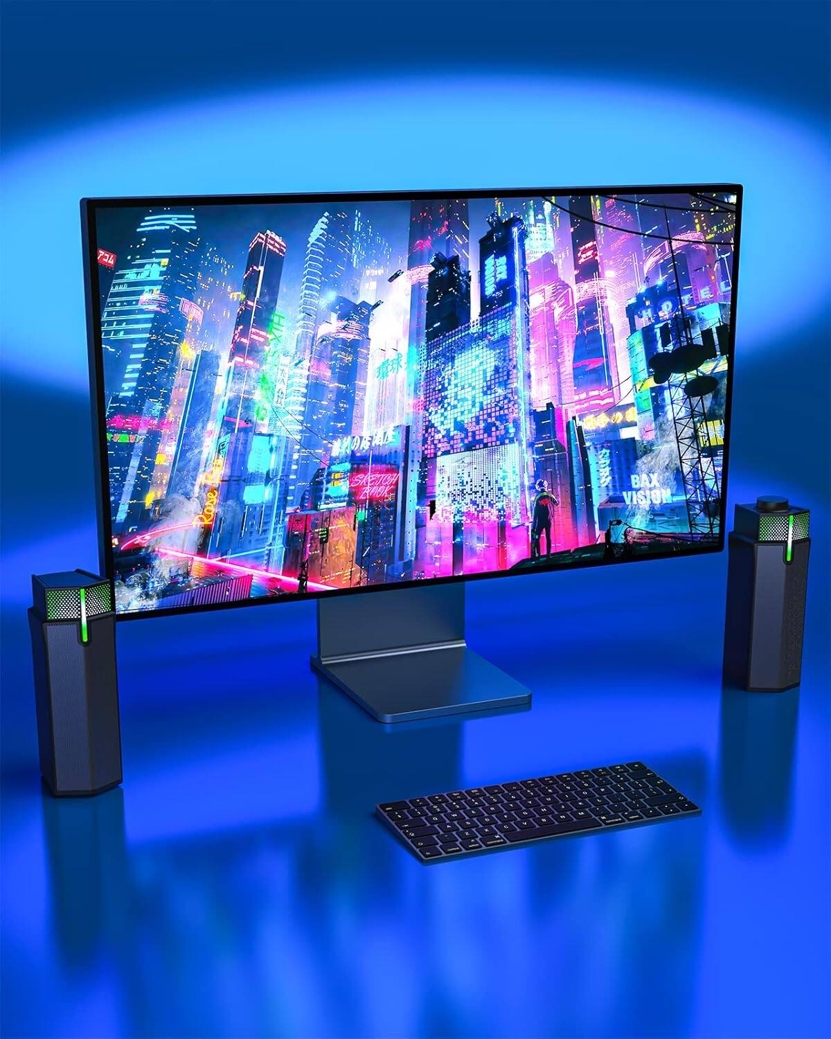 Stamp n Camp Jeecoo M20 Bluetooth Computer Speakers for PC Desktop ...