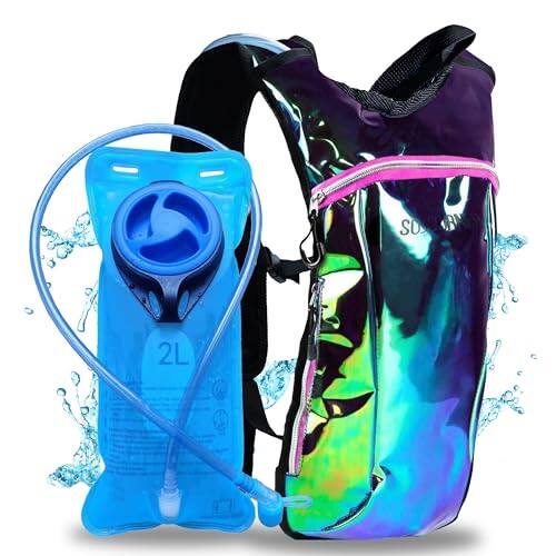 Stamp n Camp Sojourner Rave Hydration Pack Backpack Hydropack With 2l ...