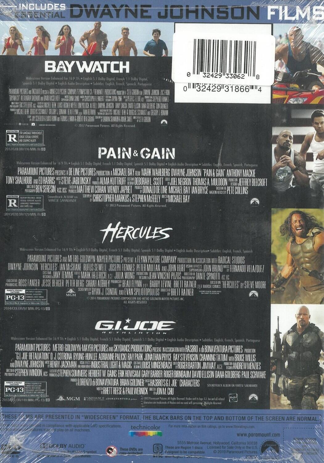 Dwayne Johnson: 4 Movie Action Pack DVD - Best Buy