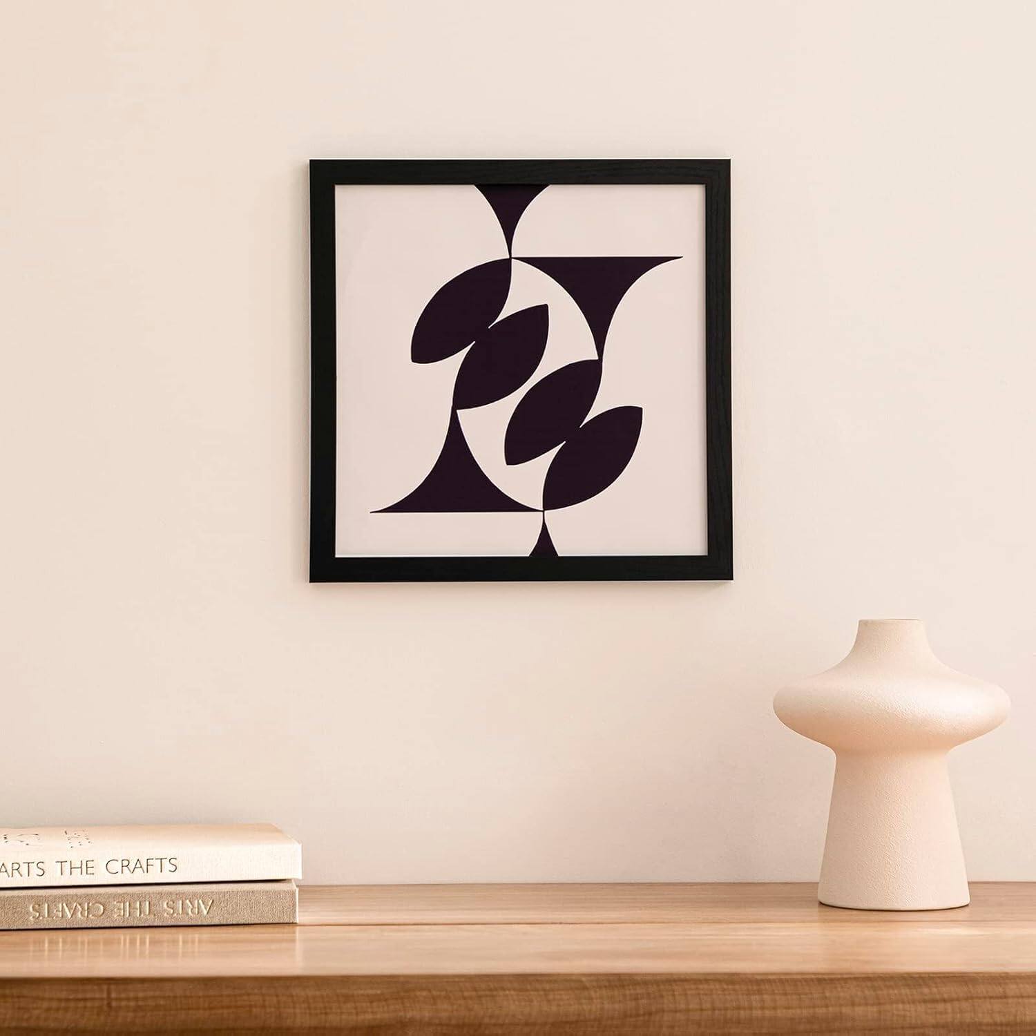 blue 12x12 Picture Frames Set of 9 with Mat for 8x8 Photos or without ...