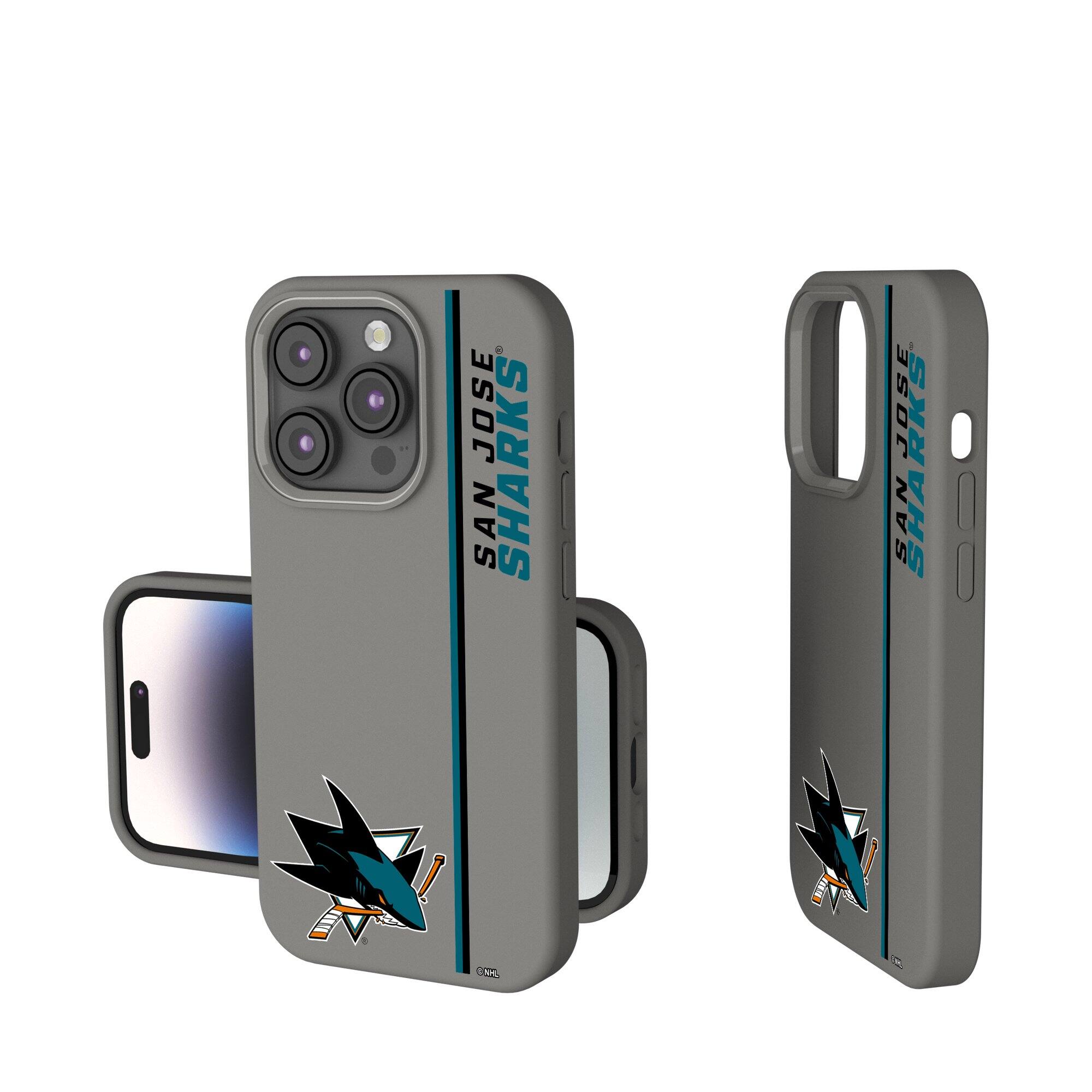 Keyscaper NHL San Jose Sharks Sidebar Soft Touch iPhone Case 14 Pro Max ...
