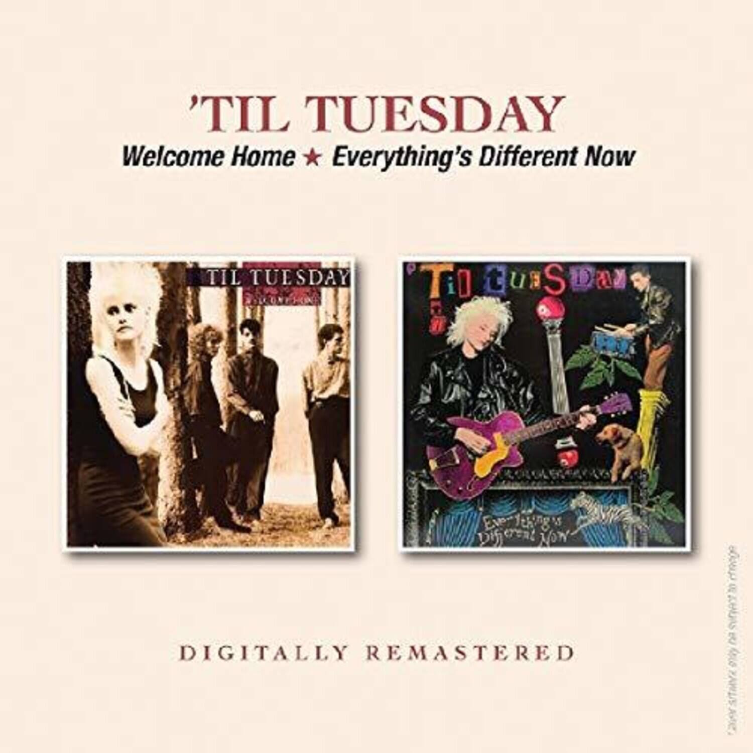 'Til Tuesday Welcome Home / Everything's Different Now COMPACT DISCS ...