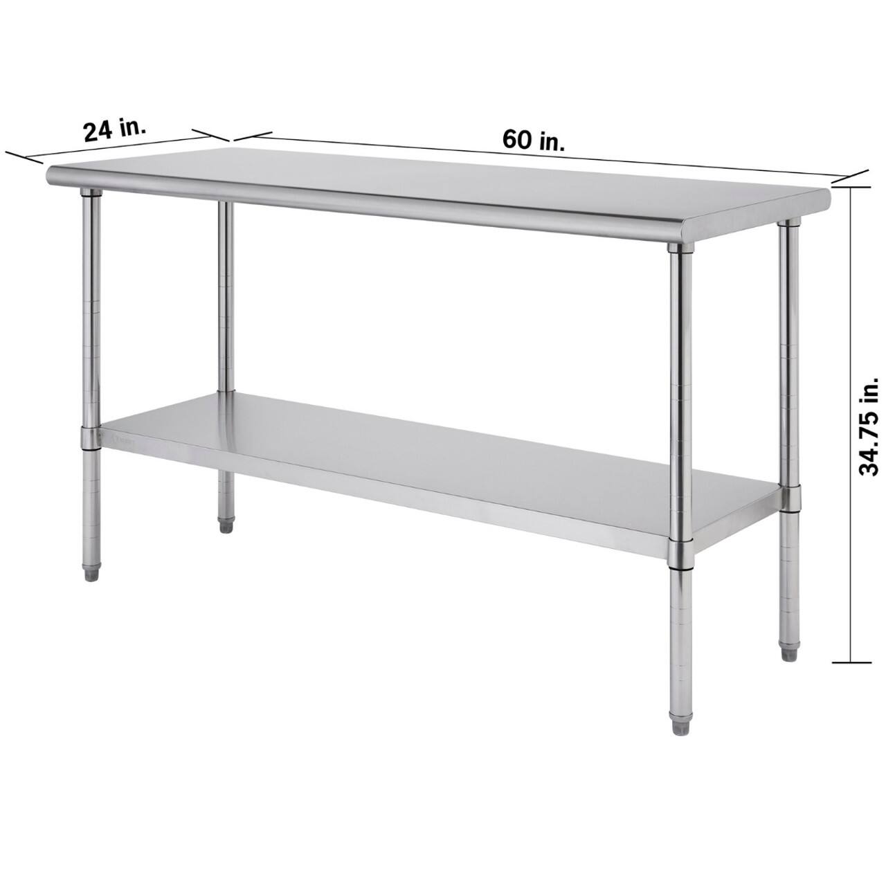 TRINITY PRO® EcoStorage® | 60x24x35 | Workbench | NSF Stainless Steel ...