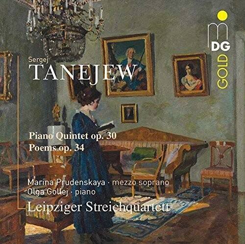Leipzig String Quartet / Gollej,Olga Taneyev: Piano Quintet Op.30 Songs ...