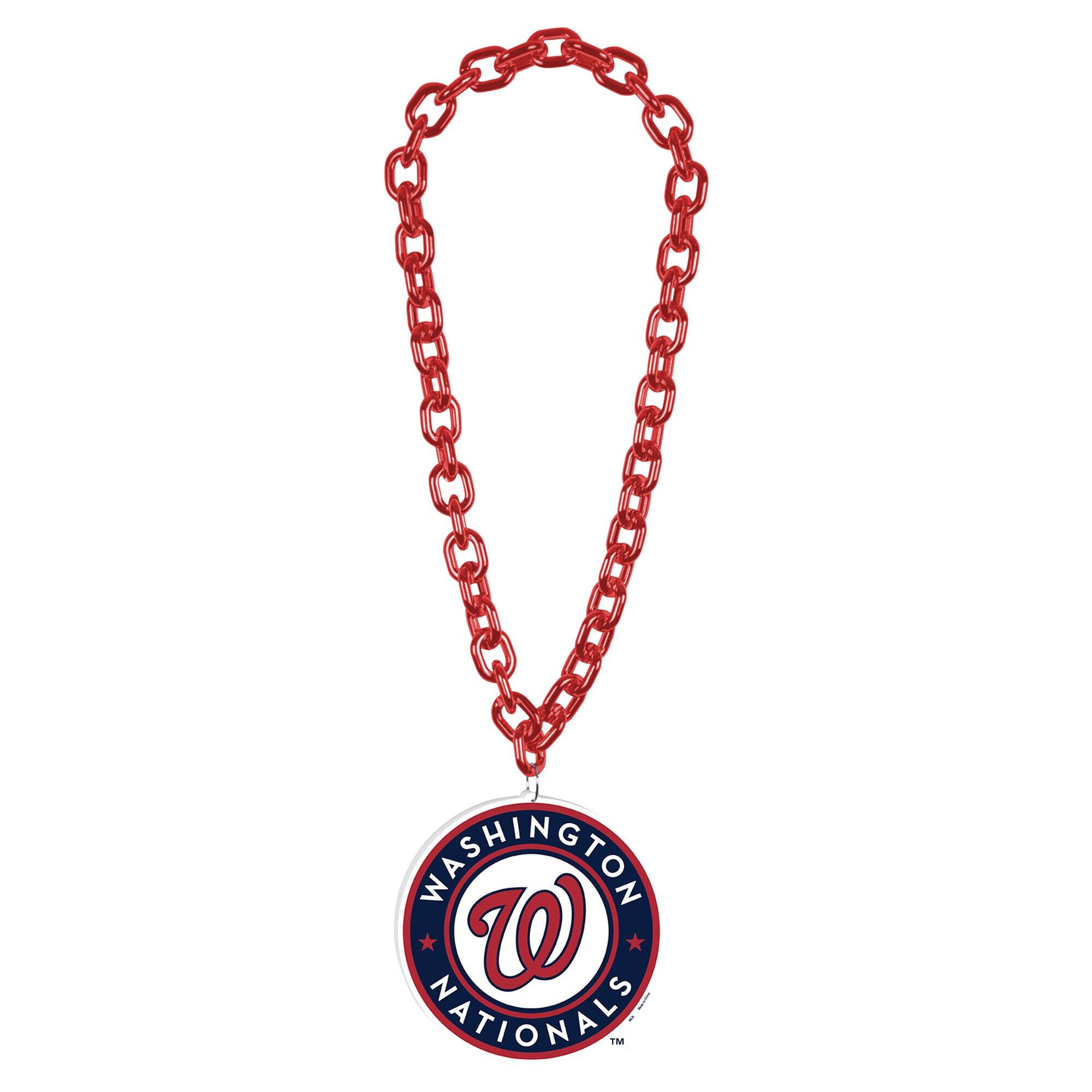 WinCraft Washington Nationals Big Chain Logo Necklace Multicolor ...
