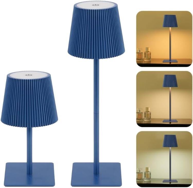 Stamp n Camp LUTEC Cordless Table Lamp 6000mAh Rechargeable Battery ...