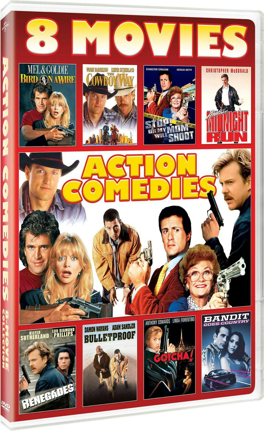 Action Comedies 8 Movie Collection [DVD] [Standard] - Best Buy