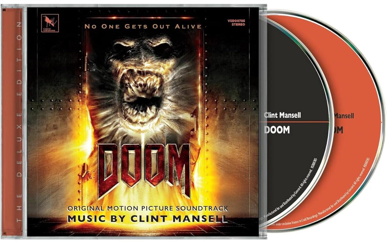 Clint Mansell Doom (Original Motion Picture Soundtrack) COMPACT DISCS ...