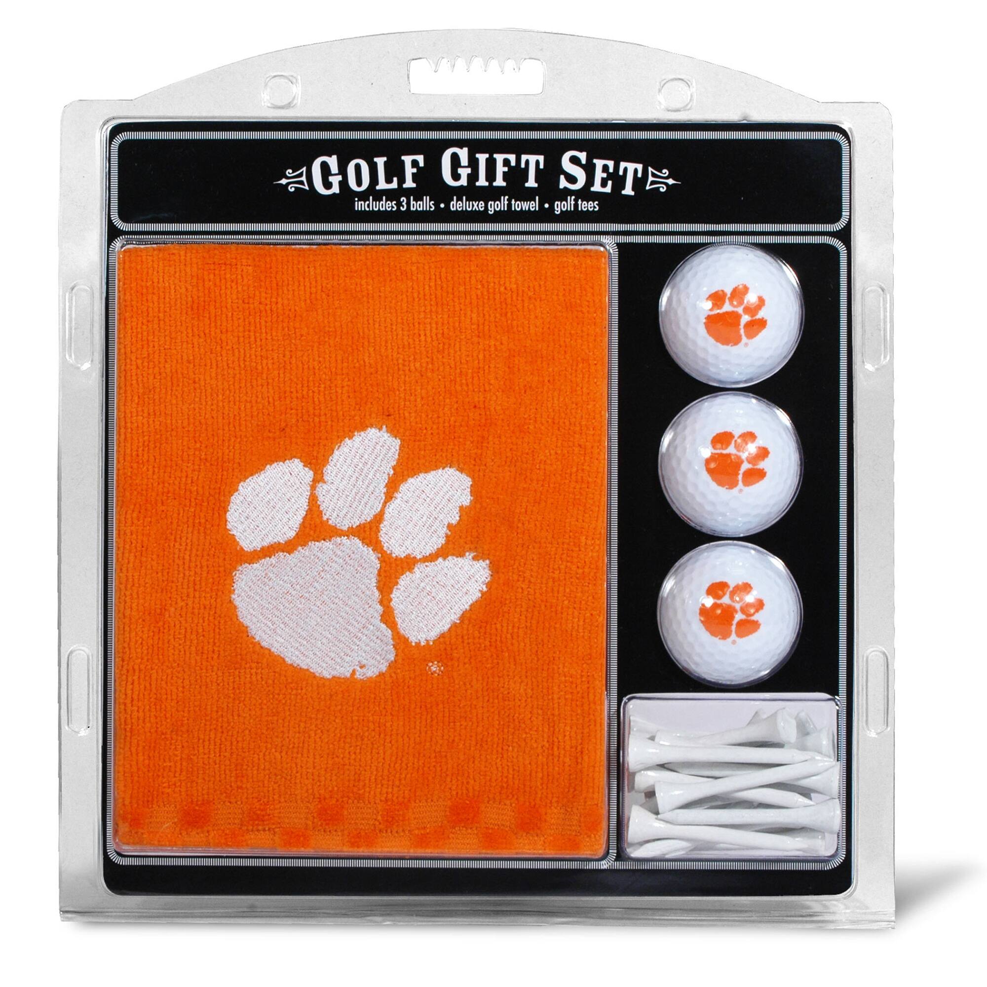 Team Golf Clemson Tigers Embroidered Golf Gift Set Multicolor 4000156 ...