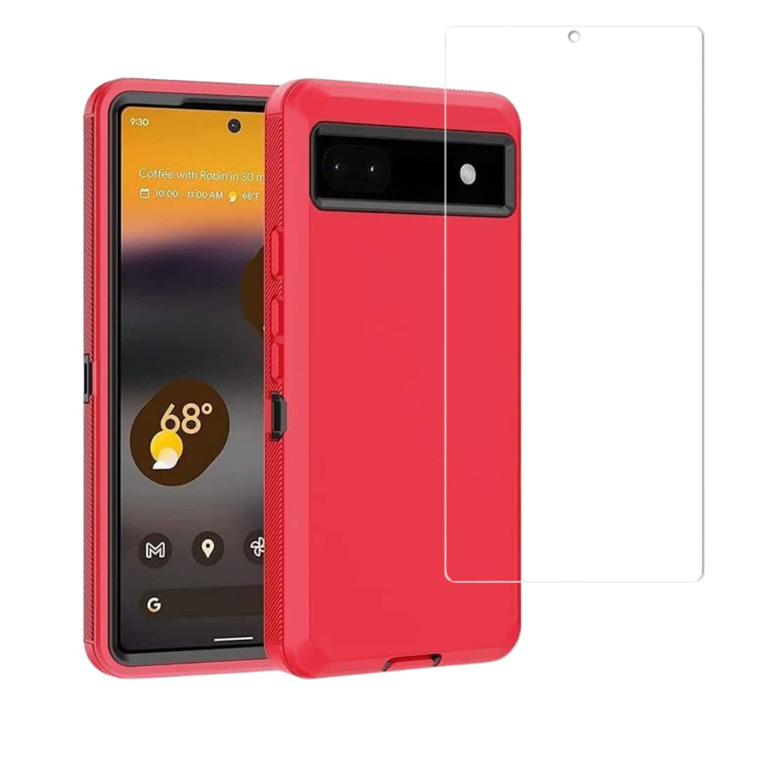 Entronix - Heavy Duty Bundle for Google Pixel 6a - Durable & Screen ...