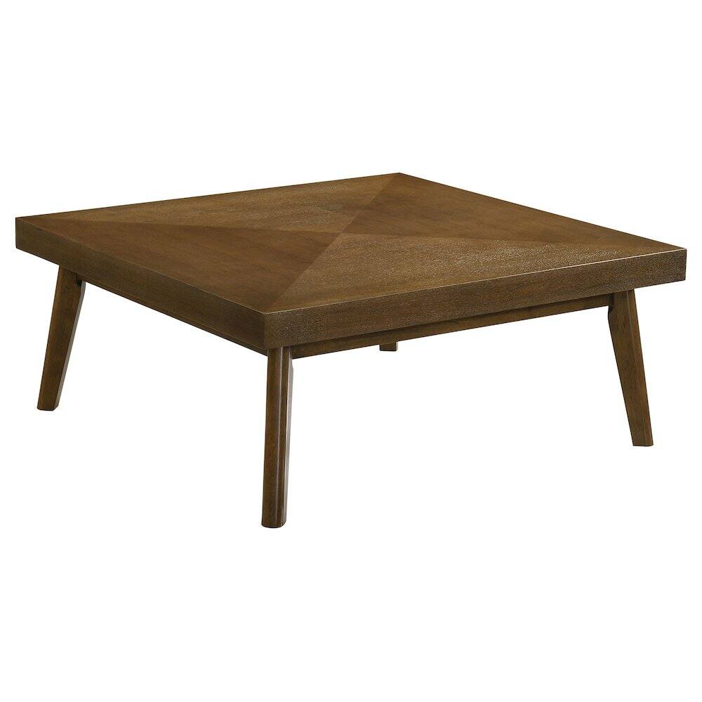 Coaster Co. of America Westerly Square Wood Coffee Table Walnut Brown ...
