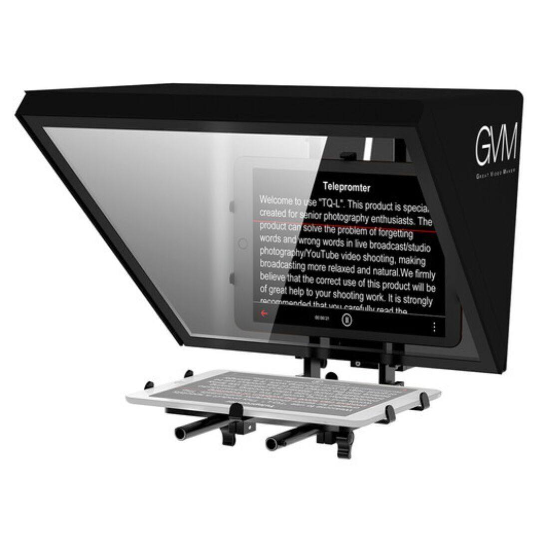 GVB Gear GVM Teleprompter for Tablets and Smartphones with Bluetooth ...
