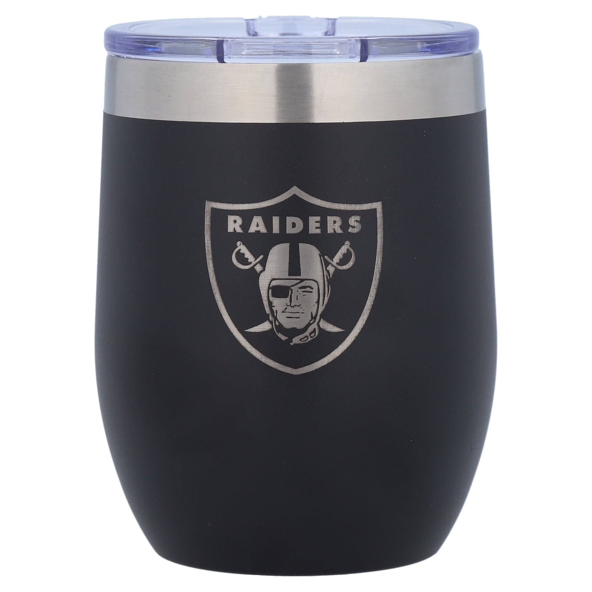 The Memory Company Las Vegas Raiders 16oz. Stainless Steel Stemless ...