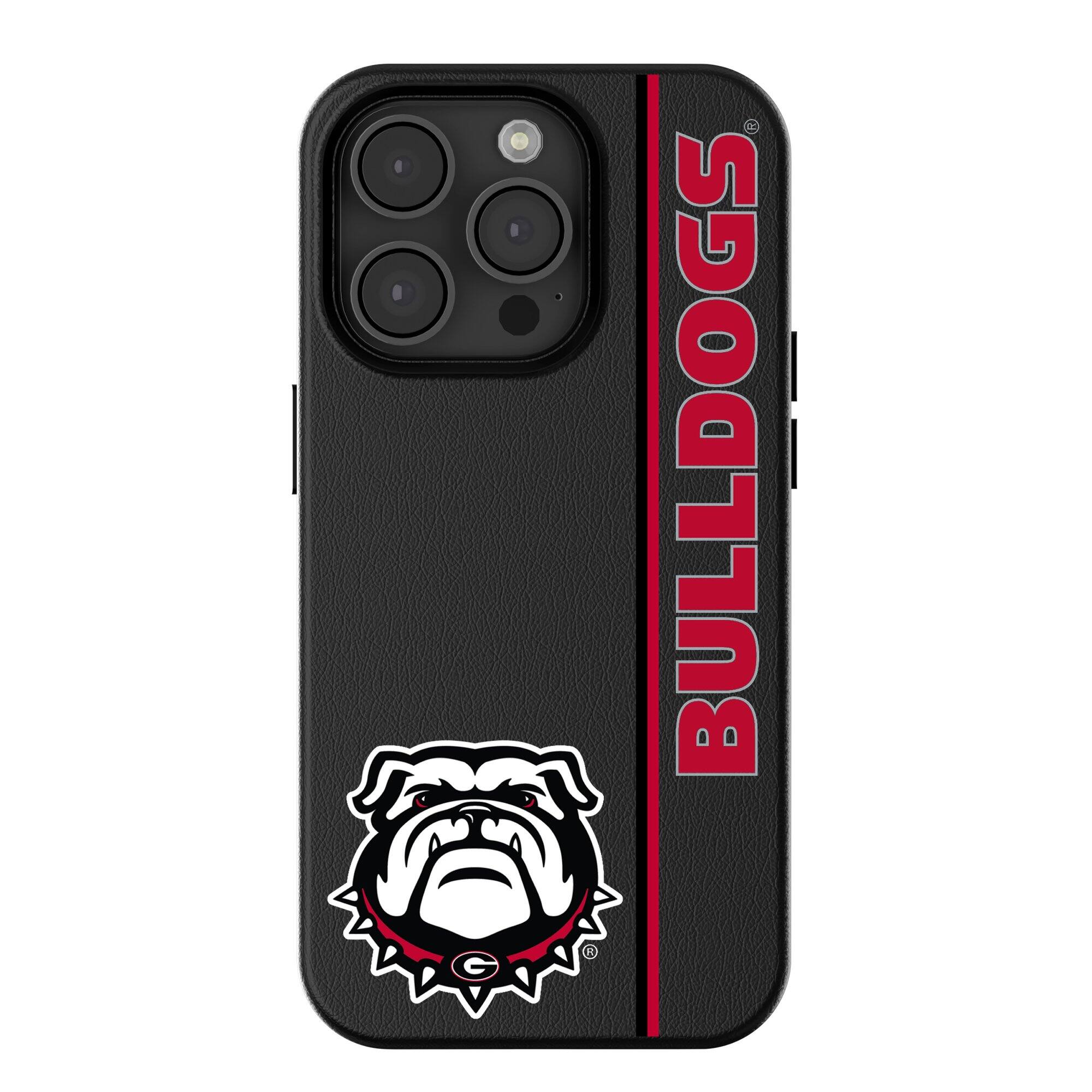 Keyscaper NCAA Georgia Bulldogs iPhone Magnetic Bump Case 15 Pro Black ...
