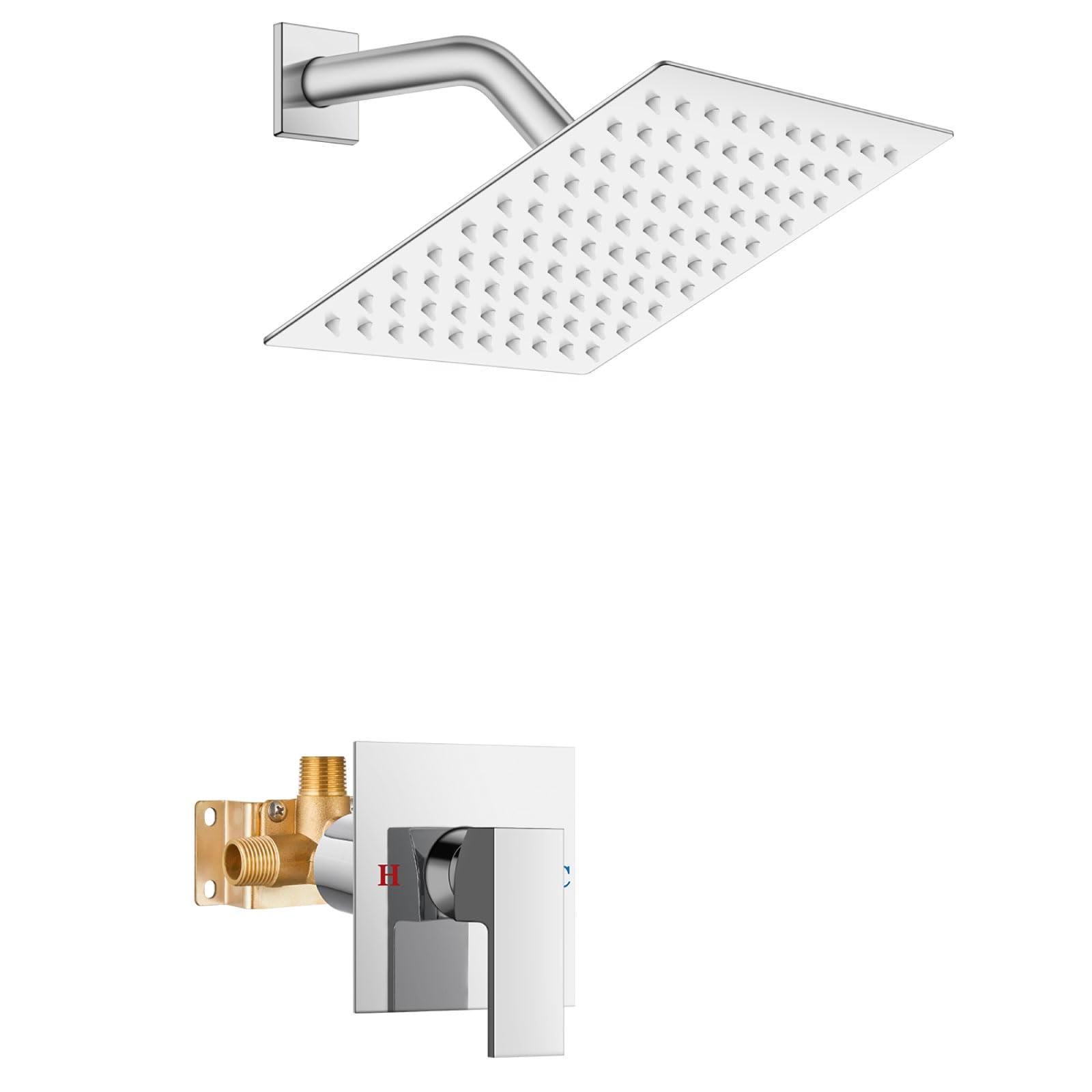 Paradigms Interiors Shower Faucet Set Bathroom Rain System Sus304 ...
