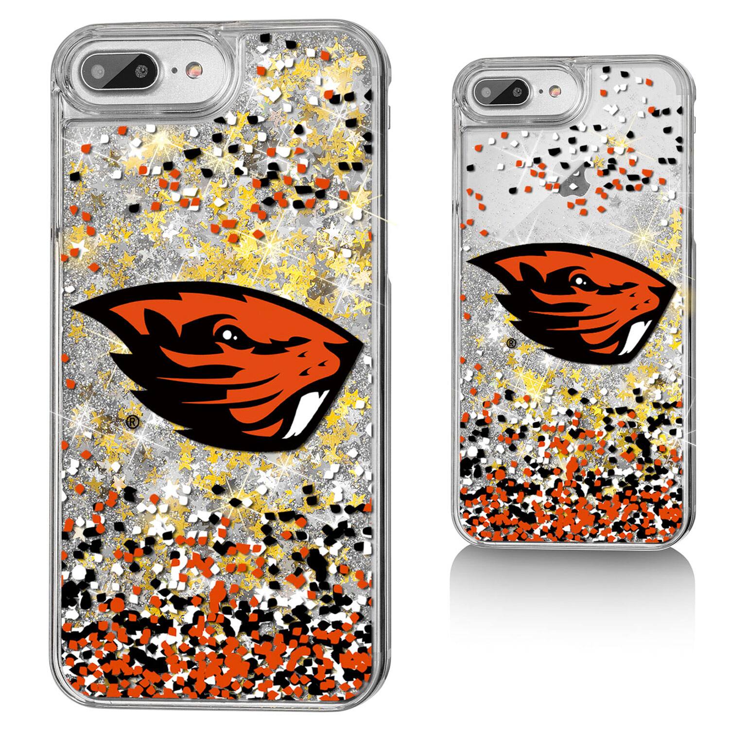 Keyscaper NCAA Oregon State Beavers iPhone Glitter Confetti Design Case ...
