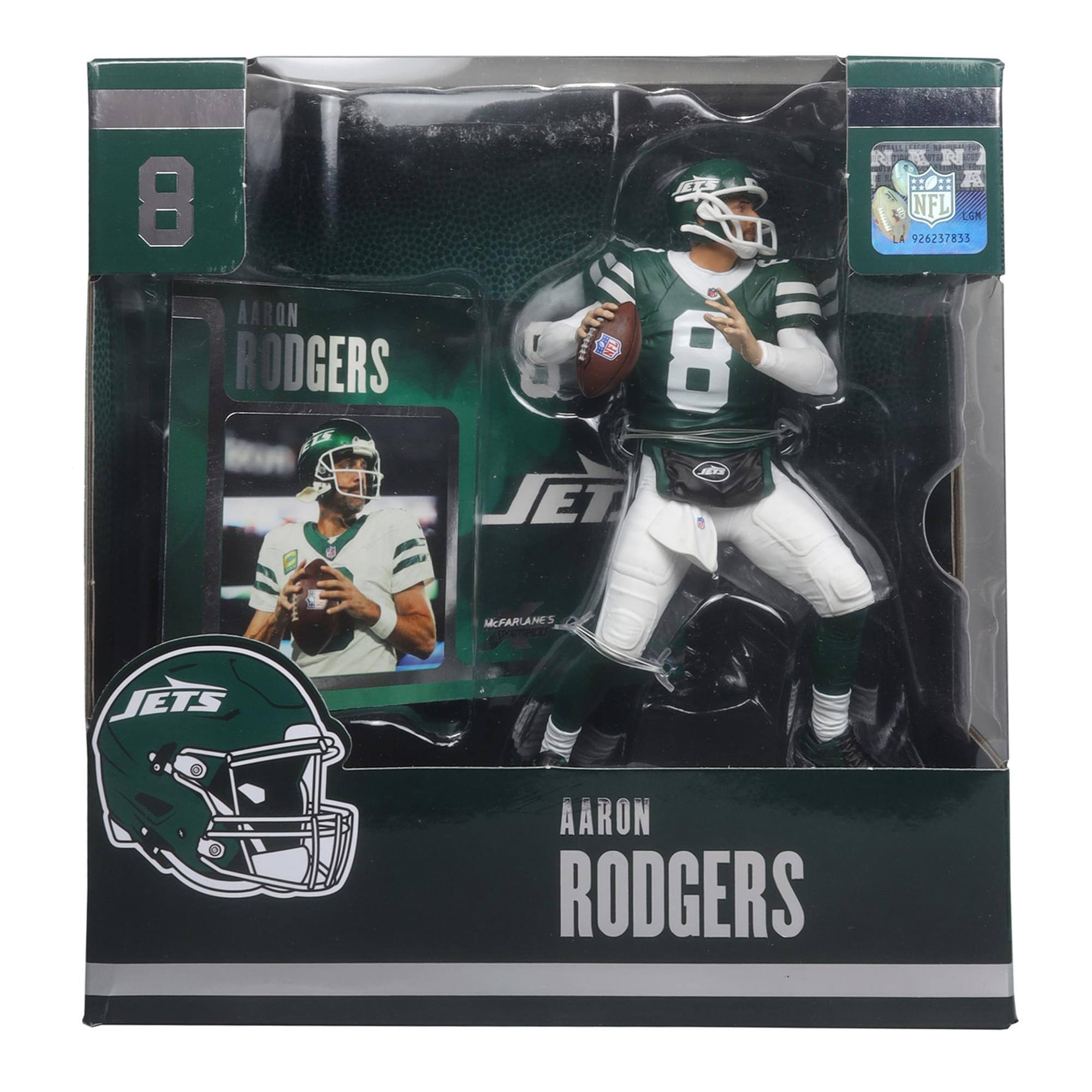 McFarlane Toys McFarlane NFL Aaron Rodgers (New York Jets) Action ...