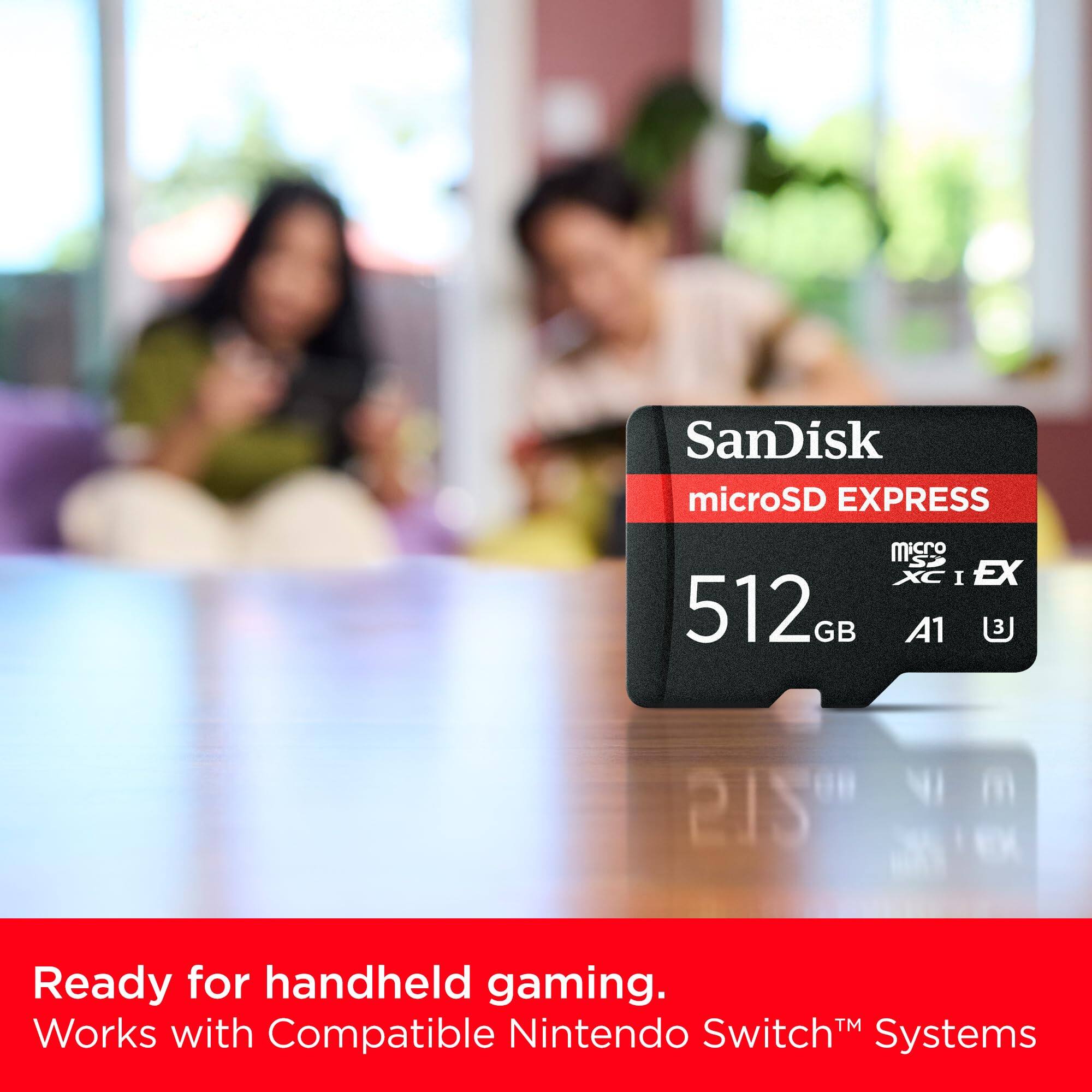 MicroSD Express 512 GB GamePlay Memory Card Nintendo Switch 2 Nintendo ...
