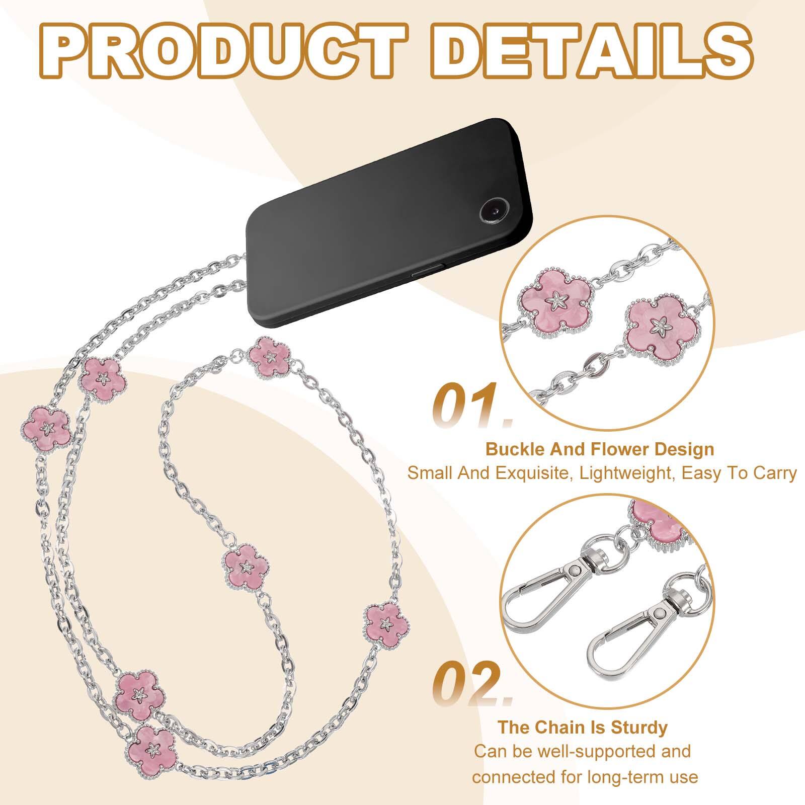 Unique Bargains 3pcs 1.2" Anti Theft Crossbody Phone Strap with ...