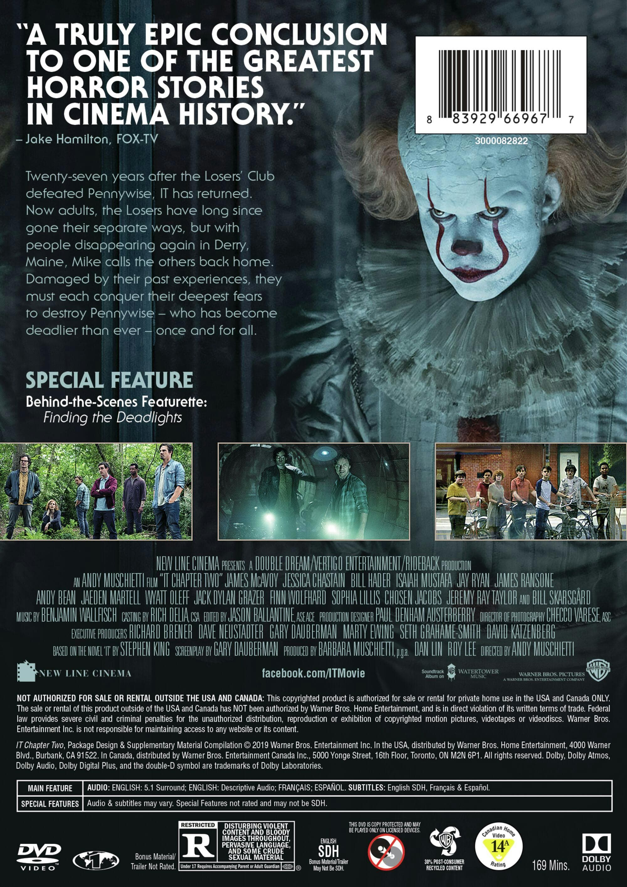 Customer Reviews: It: Chapter Two [DVD] [2019] - Best Buy
