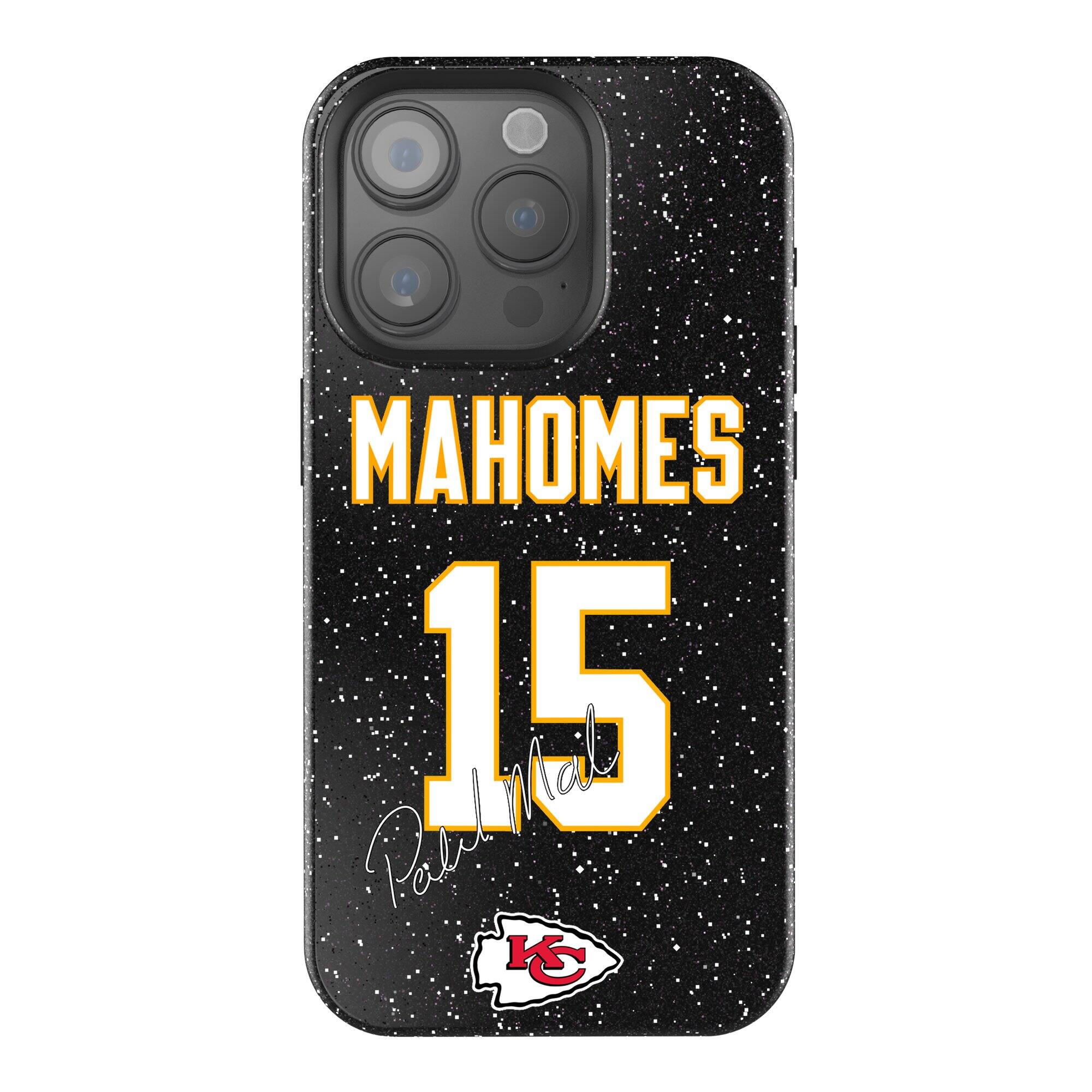 Keyscaper NFL Patrick Mahomes Kansas City Chiefs Bling iPhone Case 16 ...