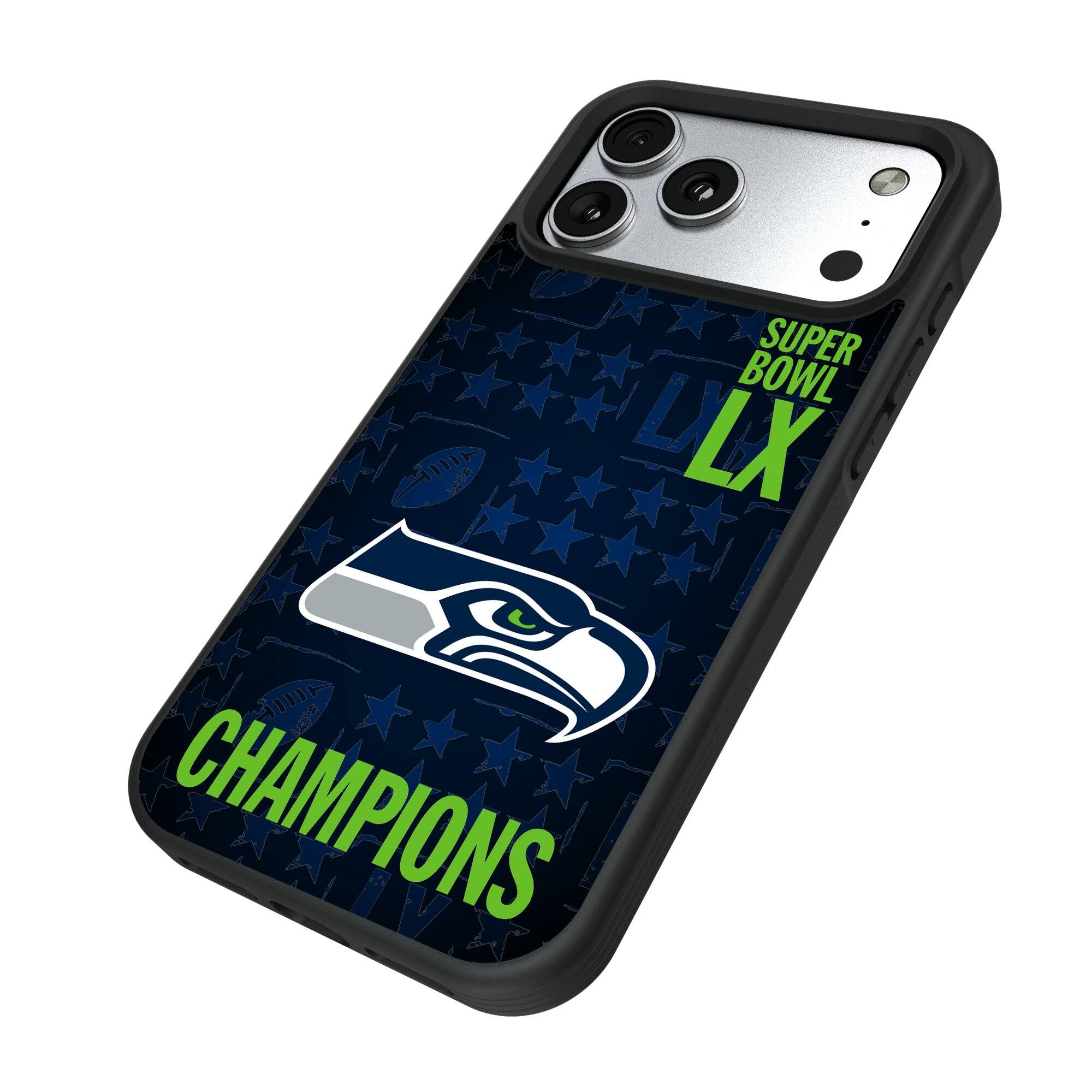 Keyscaper NFL Seattle Seahawks Super Bowl LX Champions iPhone Bump Case ...