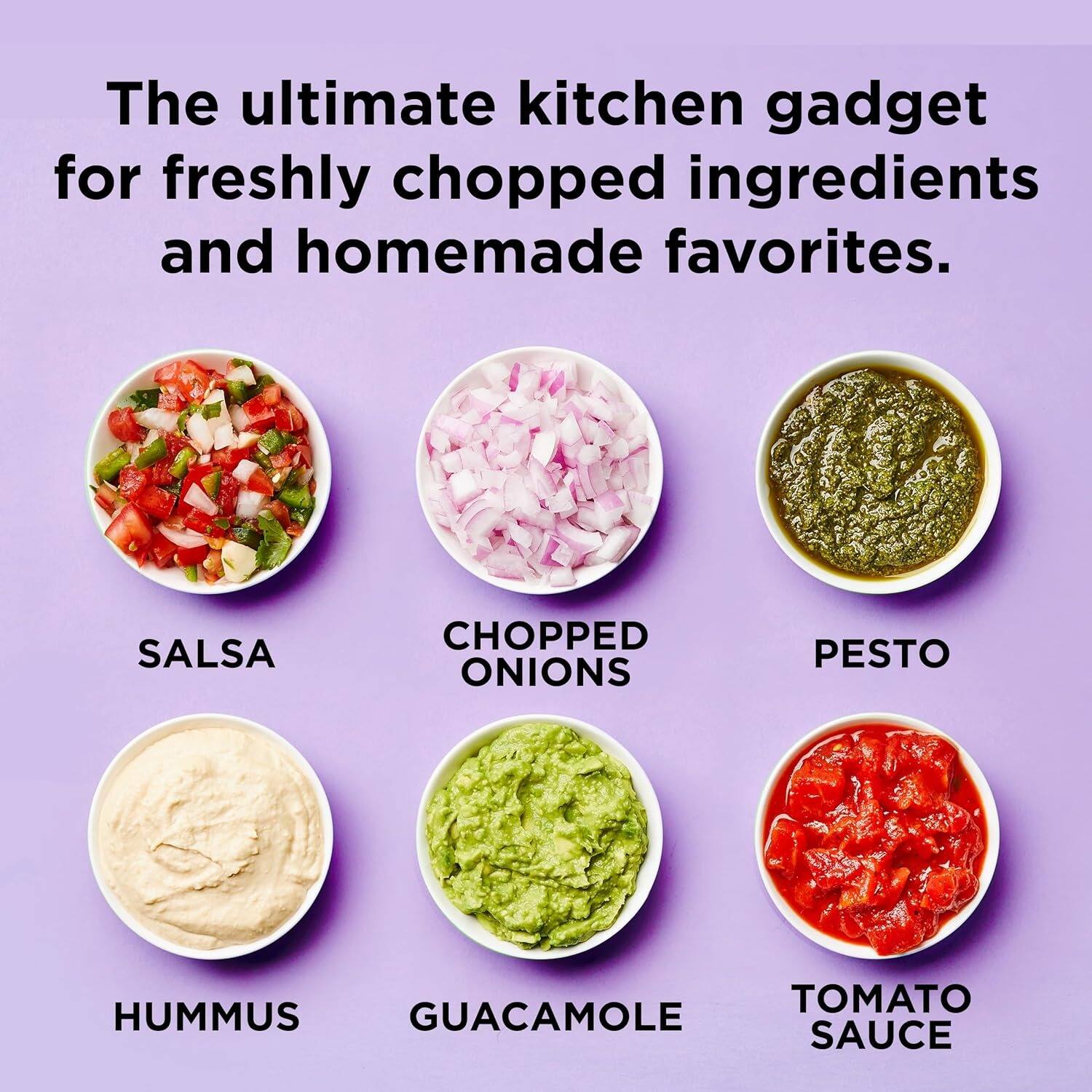 PARKER SLATER Hand Powered Food Chopper, Set of 1 Cherry ASTRA-25 ...