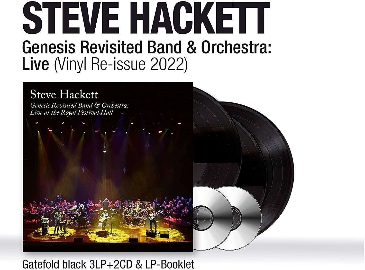 Steve Hackett Genesis Revisited Band & Orchestra: Live (Vinyl Re Issue ...