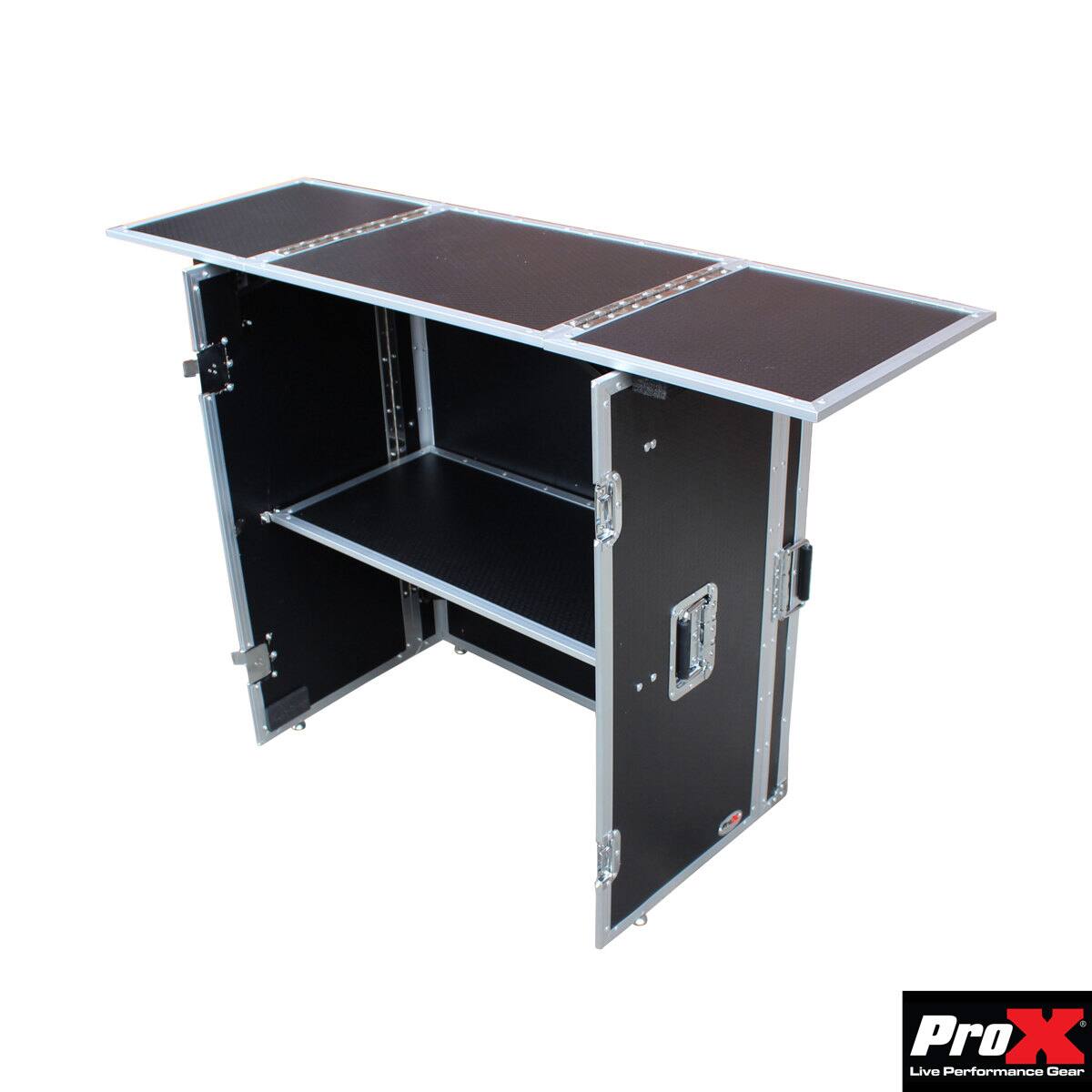 ProX XS DJSTN Transformer Series Fold Away DJ Performance Desk Facade ...
