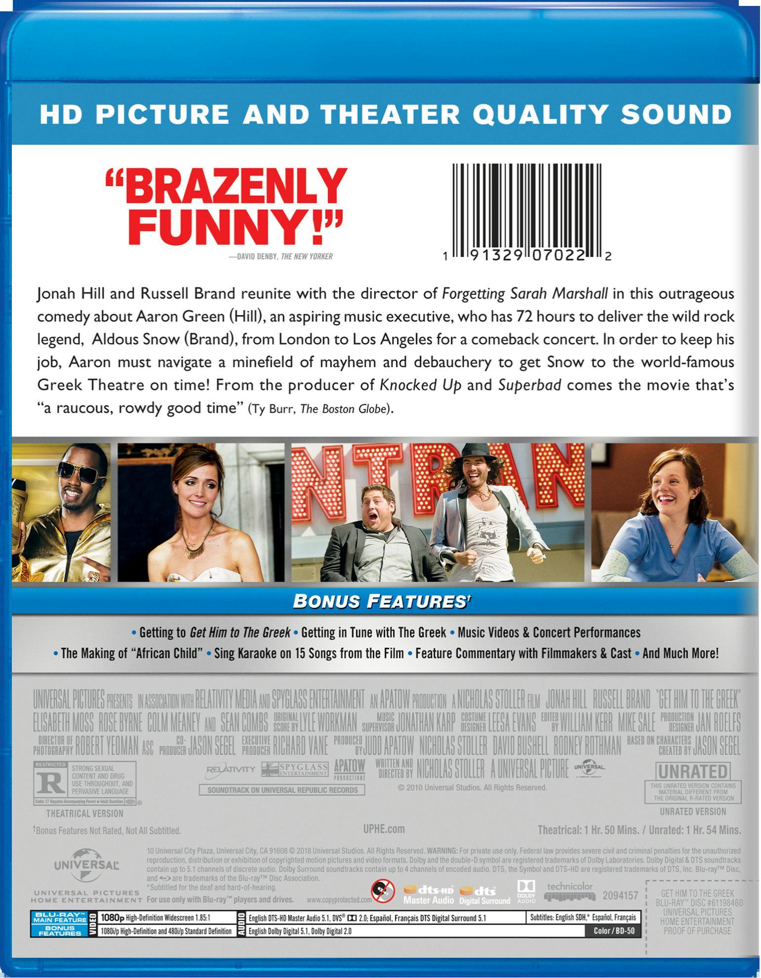 Get Him to the Greek (Unrated Edition) [Blu ray] [Standard] - Best Buy