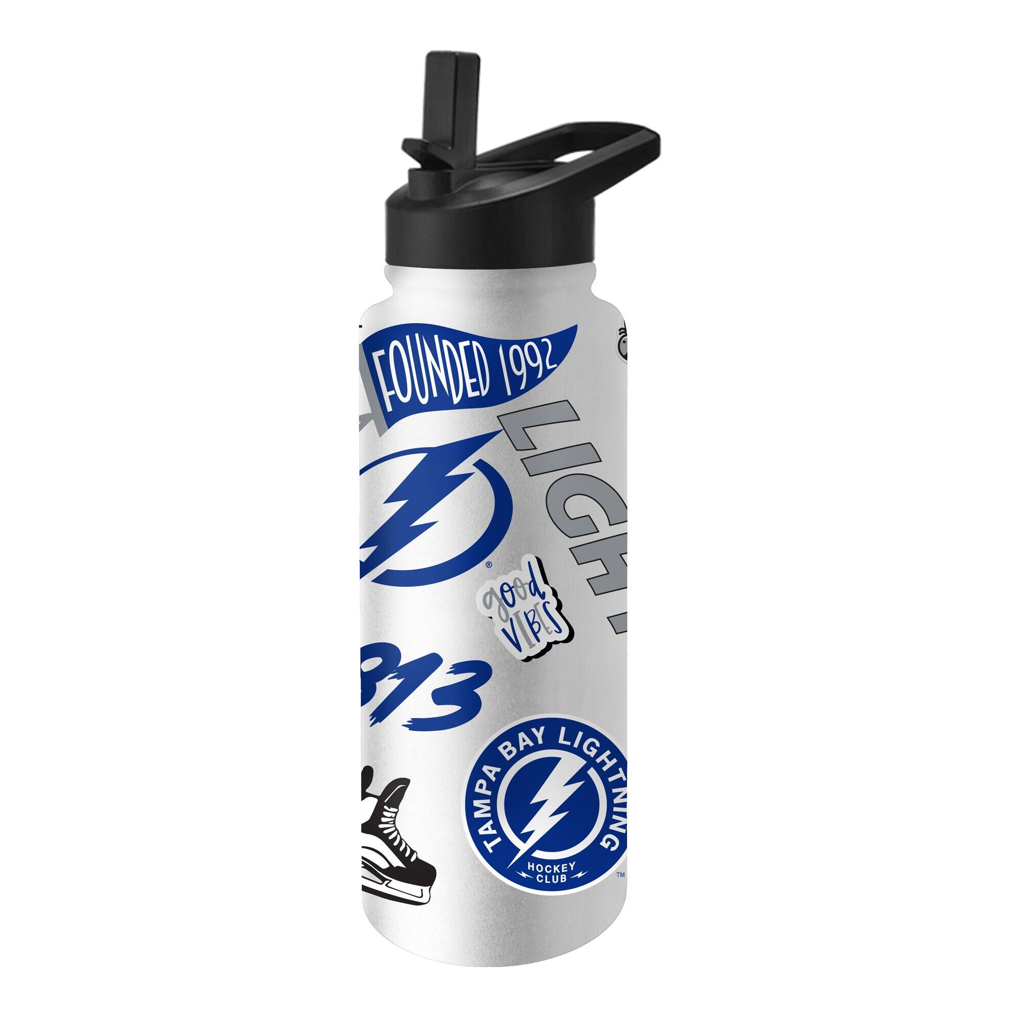 Logo Brands Tampa Bay Lightning 34oz. Native Quencher Bottle Multicolor ...