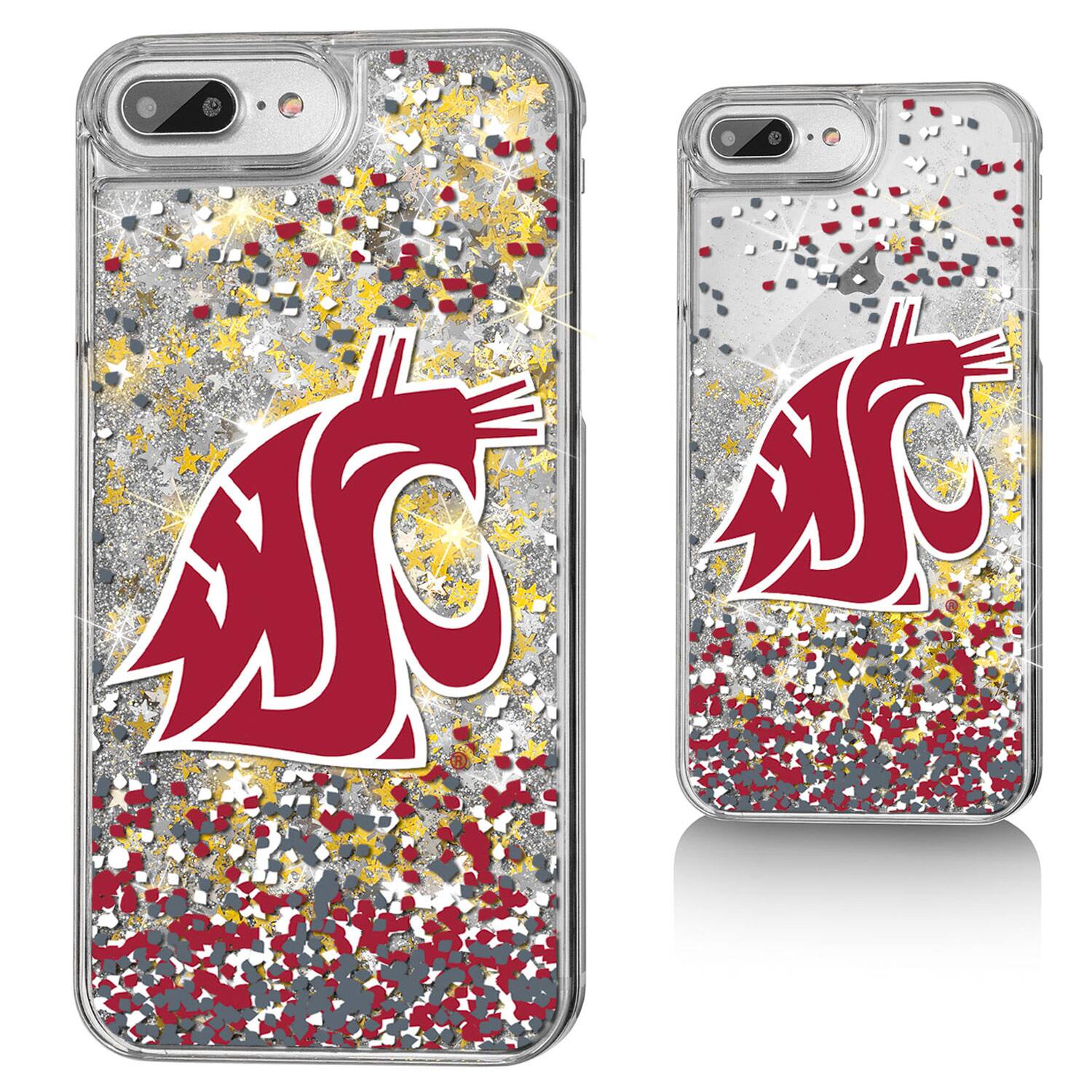 Keyscaper NCAA Washington State Cougars iPhone Glitter Confetti Design ...