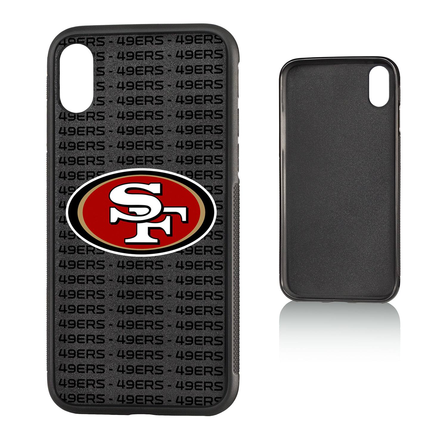 Keyscaper NFL San Francisco 49ers iPhone Text Backdrop Design Bump Case ...