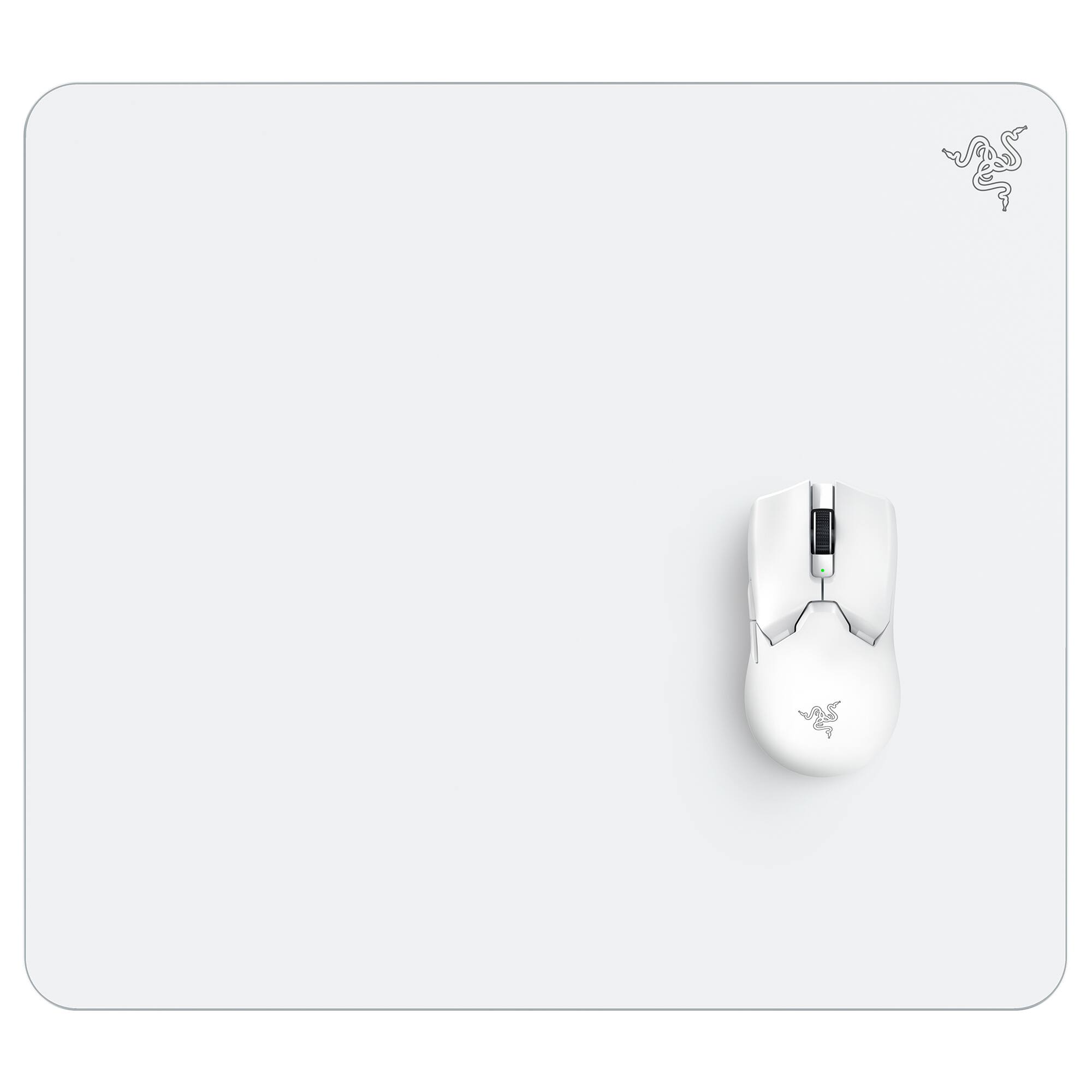 Customer Reviews: Razer Atlas Tempered Glass Gaming Mouse Mat White ...