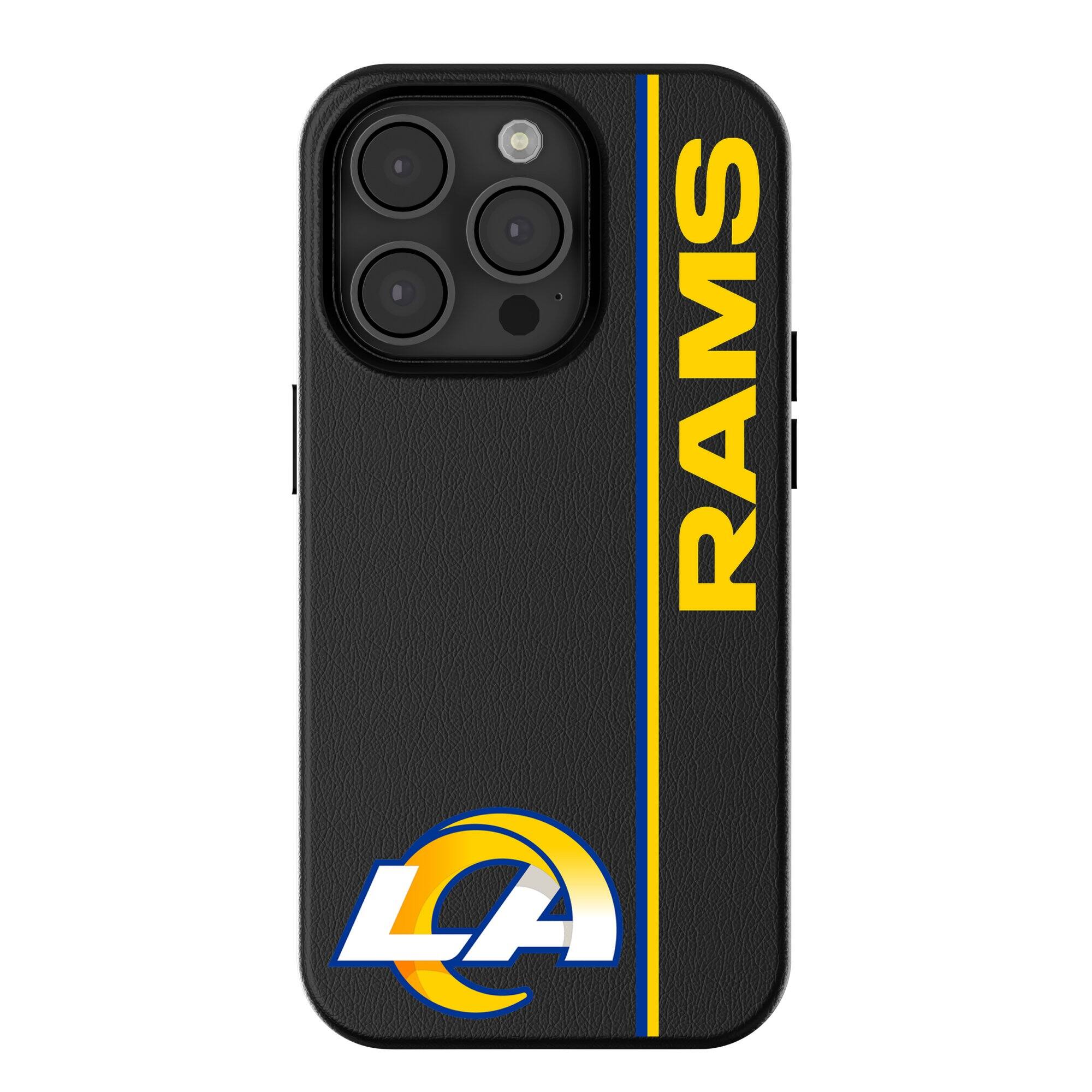 Keyscaper NFL Los Angeles Rams iPhone Magnetic Bump Case 14 Black ...
