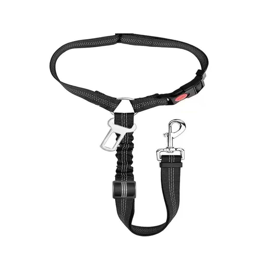 Smart Pet Toys Adjustable Car Leash Headrest Restraint Black - Best Buy