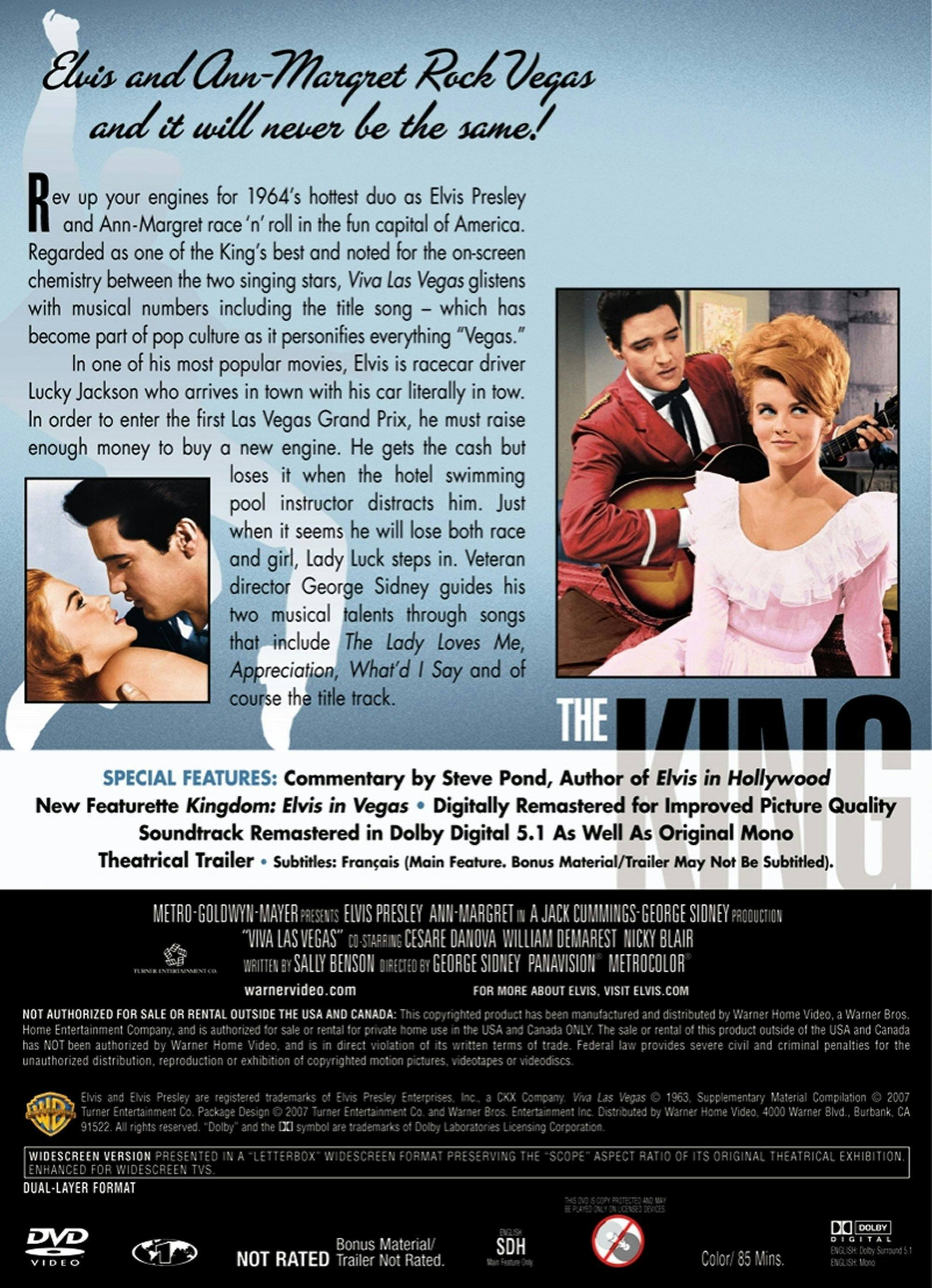 Viva Las Vegas (DVD Widescreen Deluxe Edition) [DVD] [Standard] - Best Buy