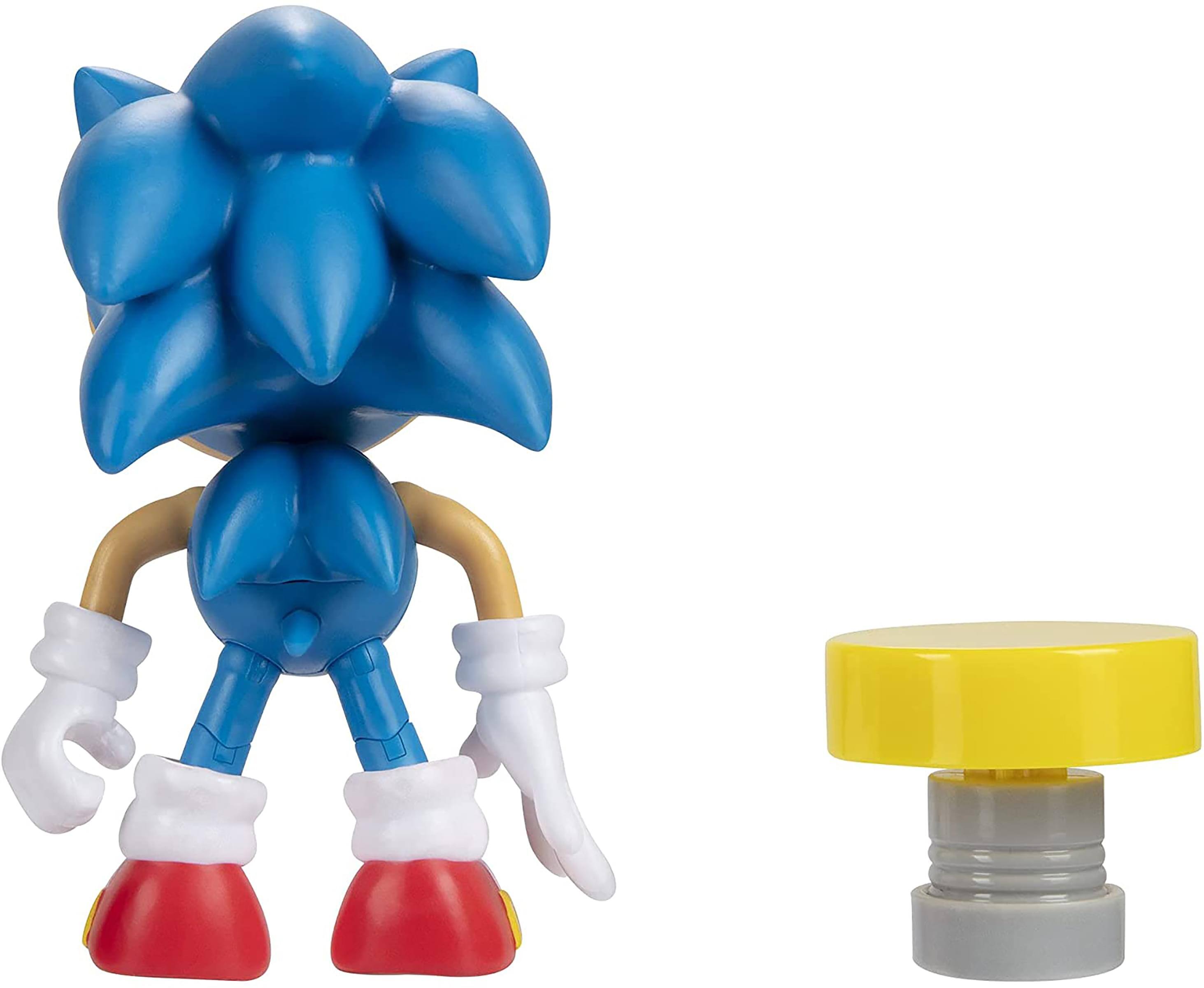 Jakks Pacific Sonic the Hedgehog 4 Inch Figure | Classic Sonic Blue ...