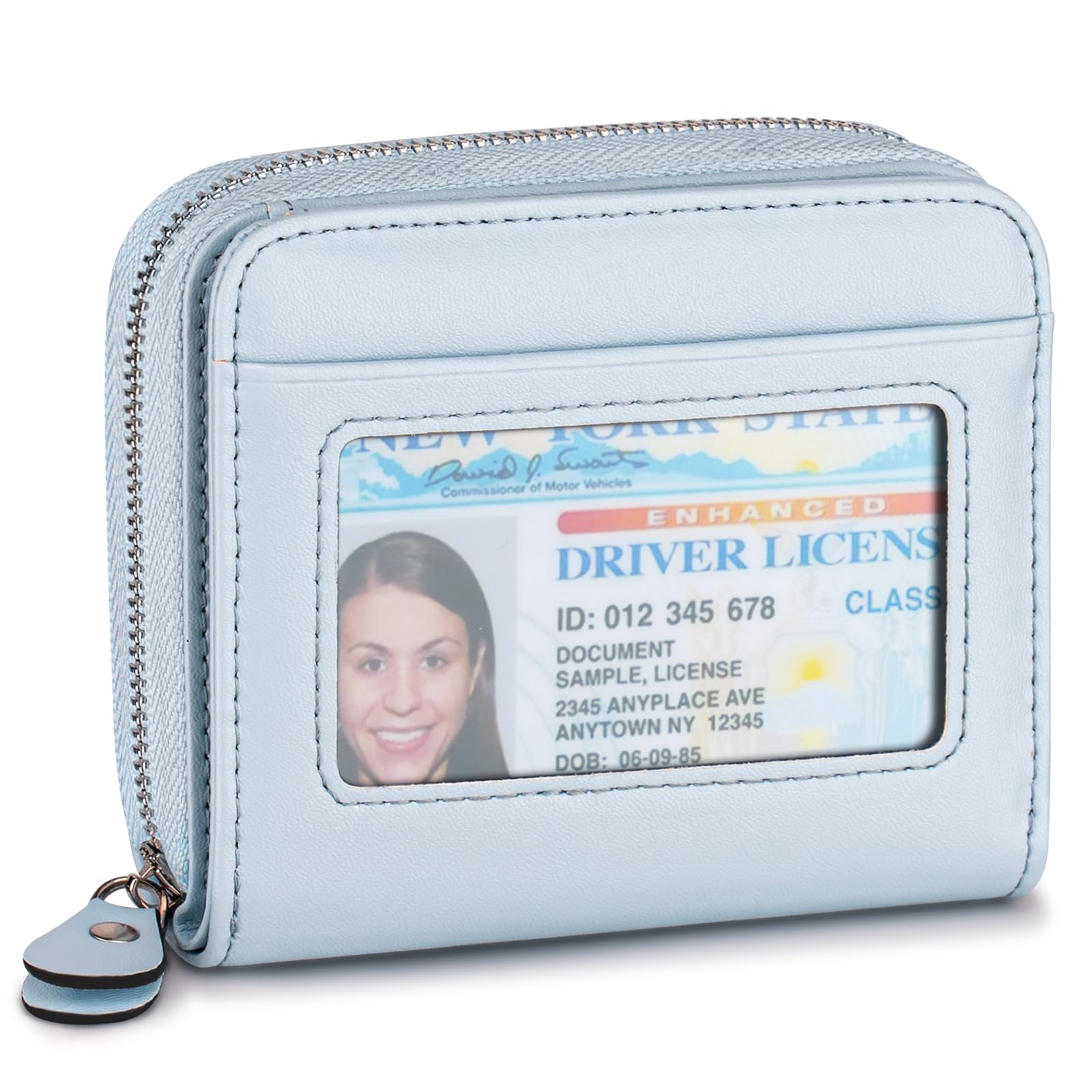 Jadie Link Small Wallet Women Genuine Leather Rfid Blocking Credit Card ...