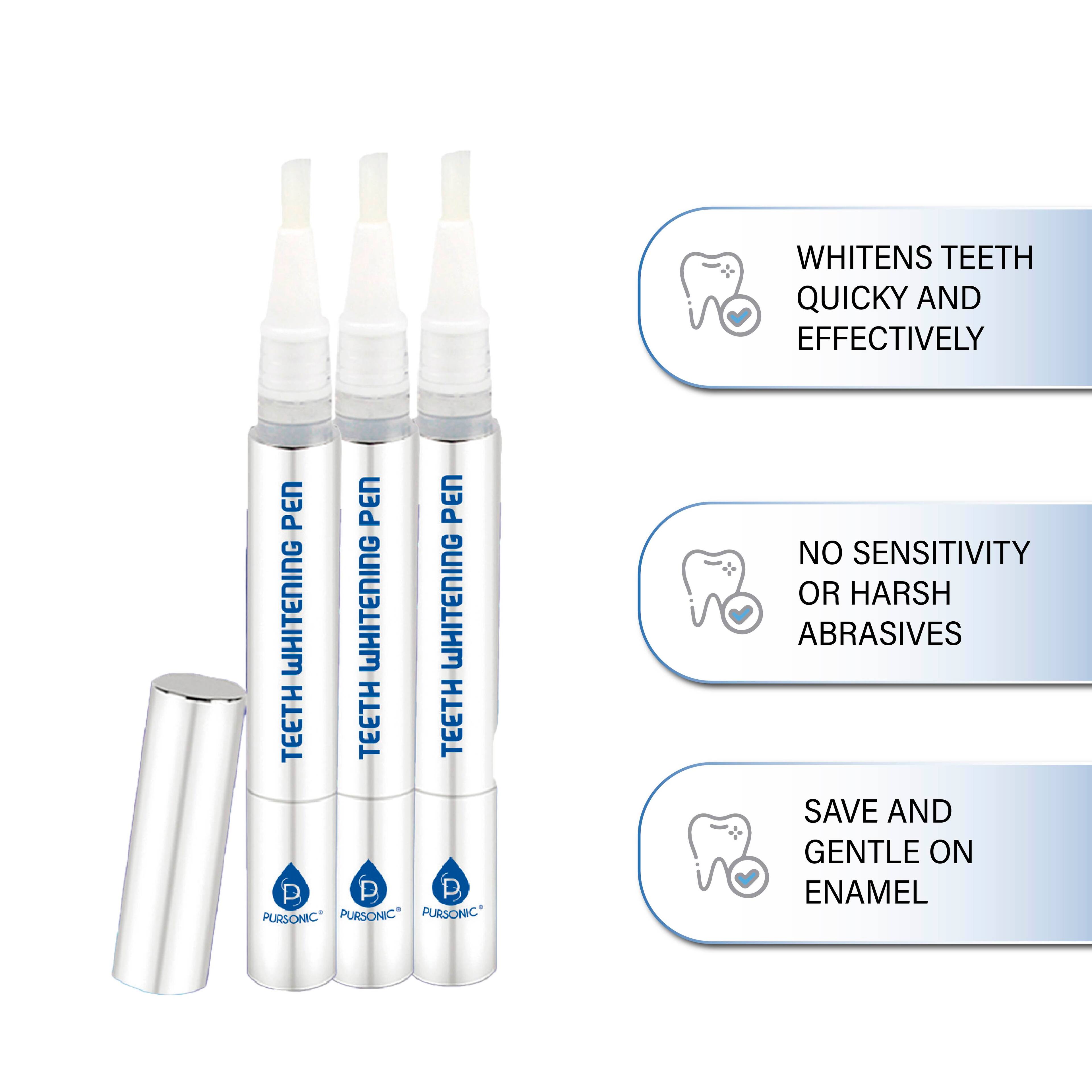 Pursonic Teeth Whitening Pen: Your Secret to a Brighter Smile On the Go ...