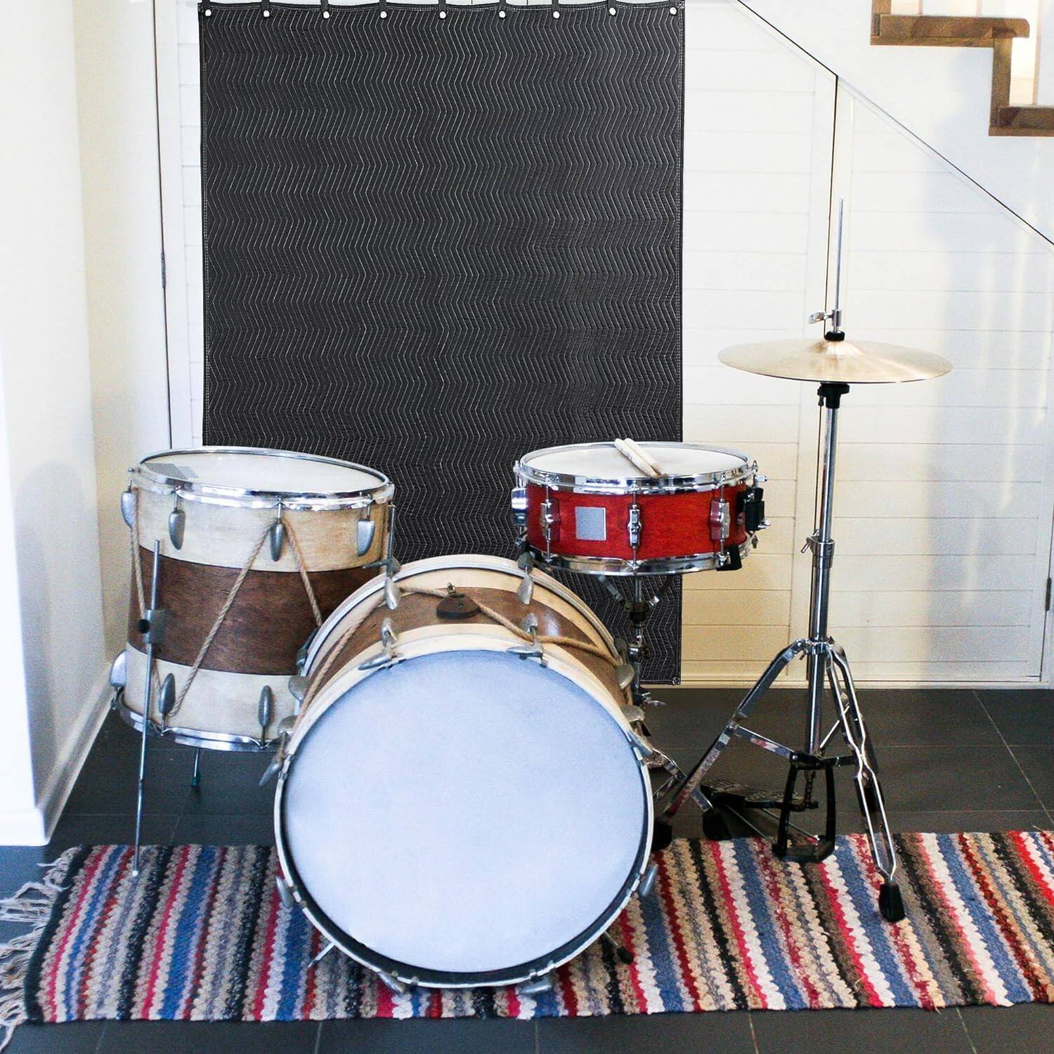 Paradigms Interiors Sound Dampening Blanket 72 X 60 Absorbing Panel ...