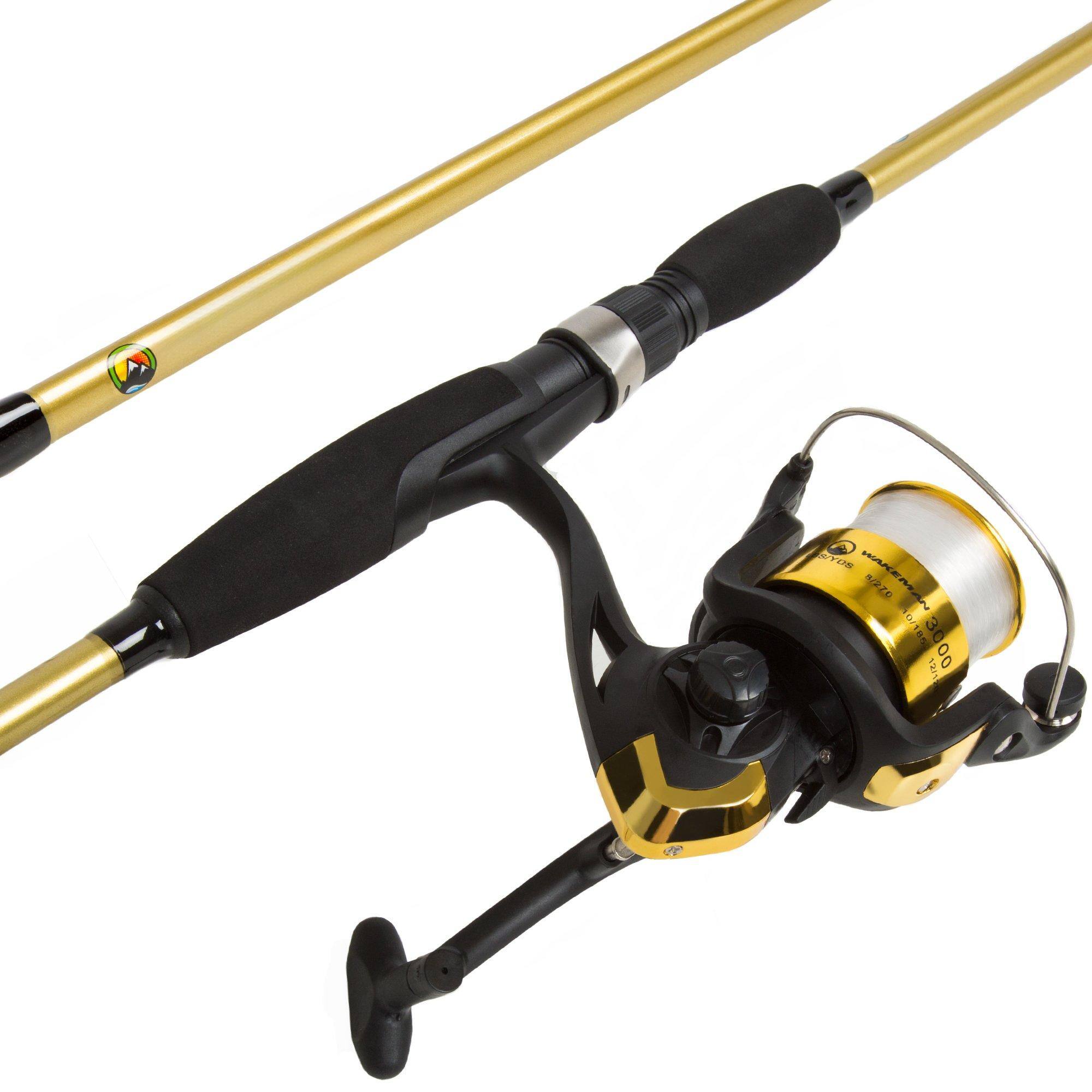 NICHOLAS KLEIN Fishing Rod And Reel Combo Strike Series Action Spinning ...