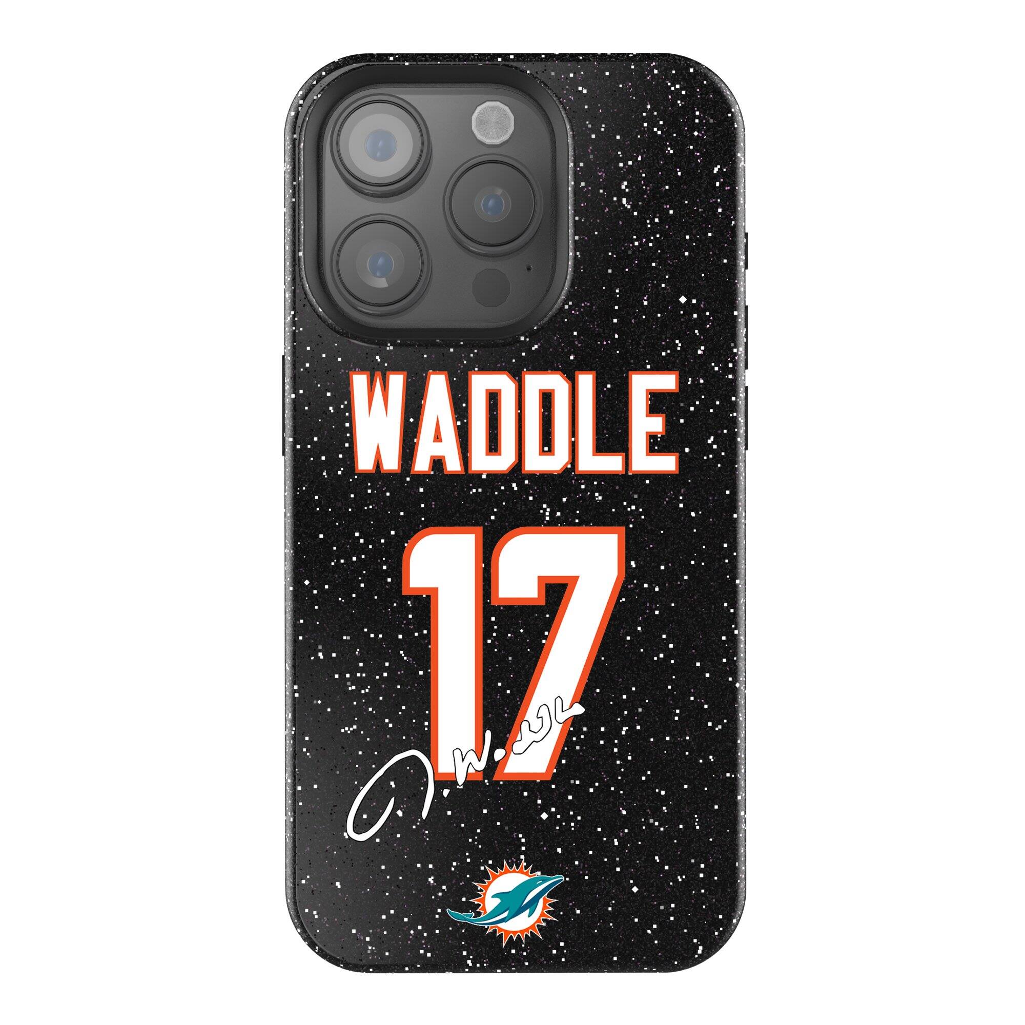 Keyscaper NFL Jaylen Waddle Miami Dolphins Bling iPhone Case 15 Pro Max ...