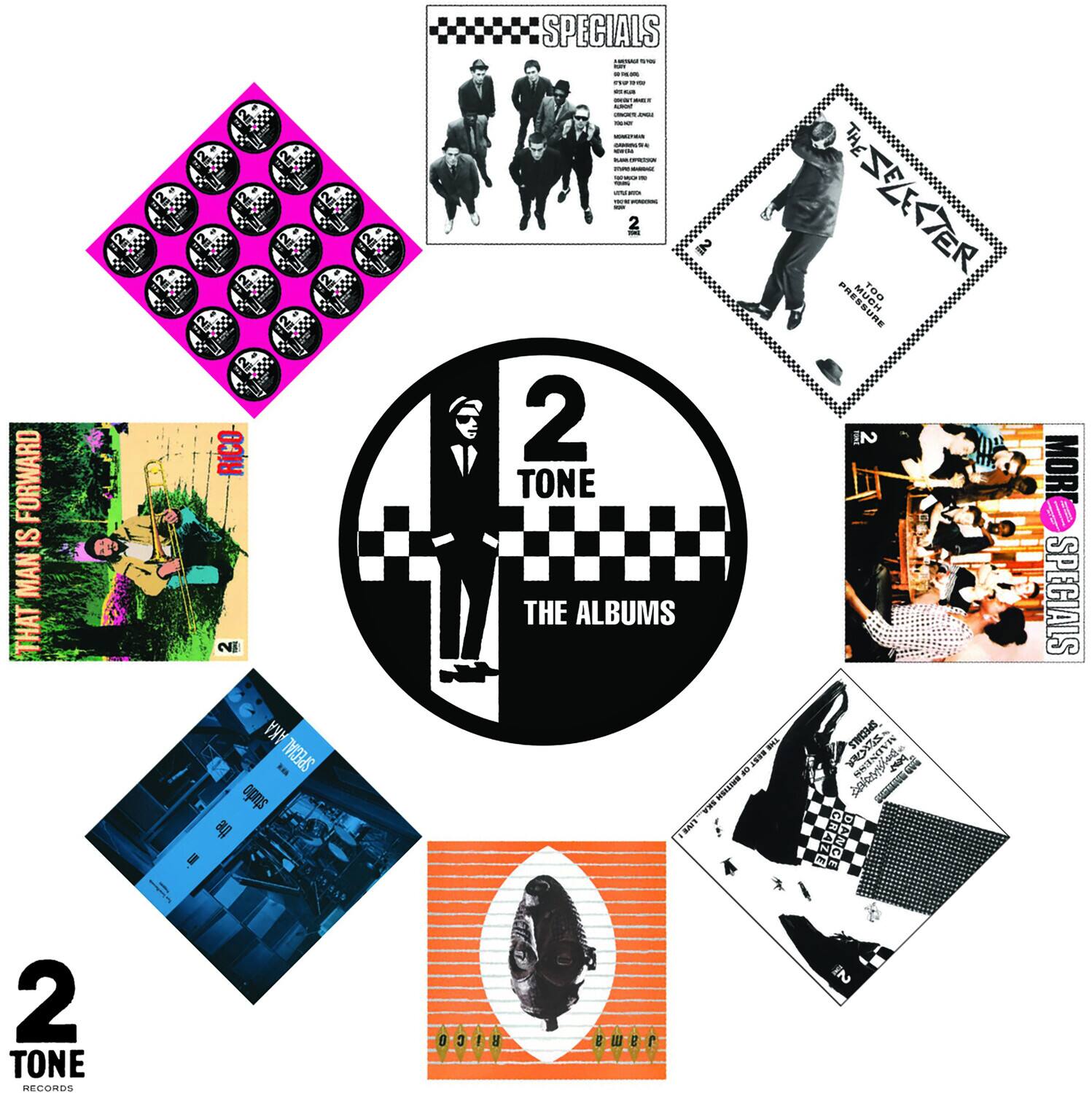 Various Artists Two Tone the Albums (Various Artists) COMPACT DISCS [CD ...