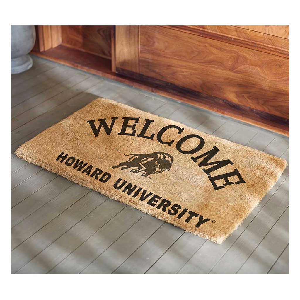 Jardine Howard Bison 18" x 34" Welcome Coir Doomat Brown 202456254 - Best Buy
